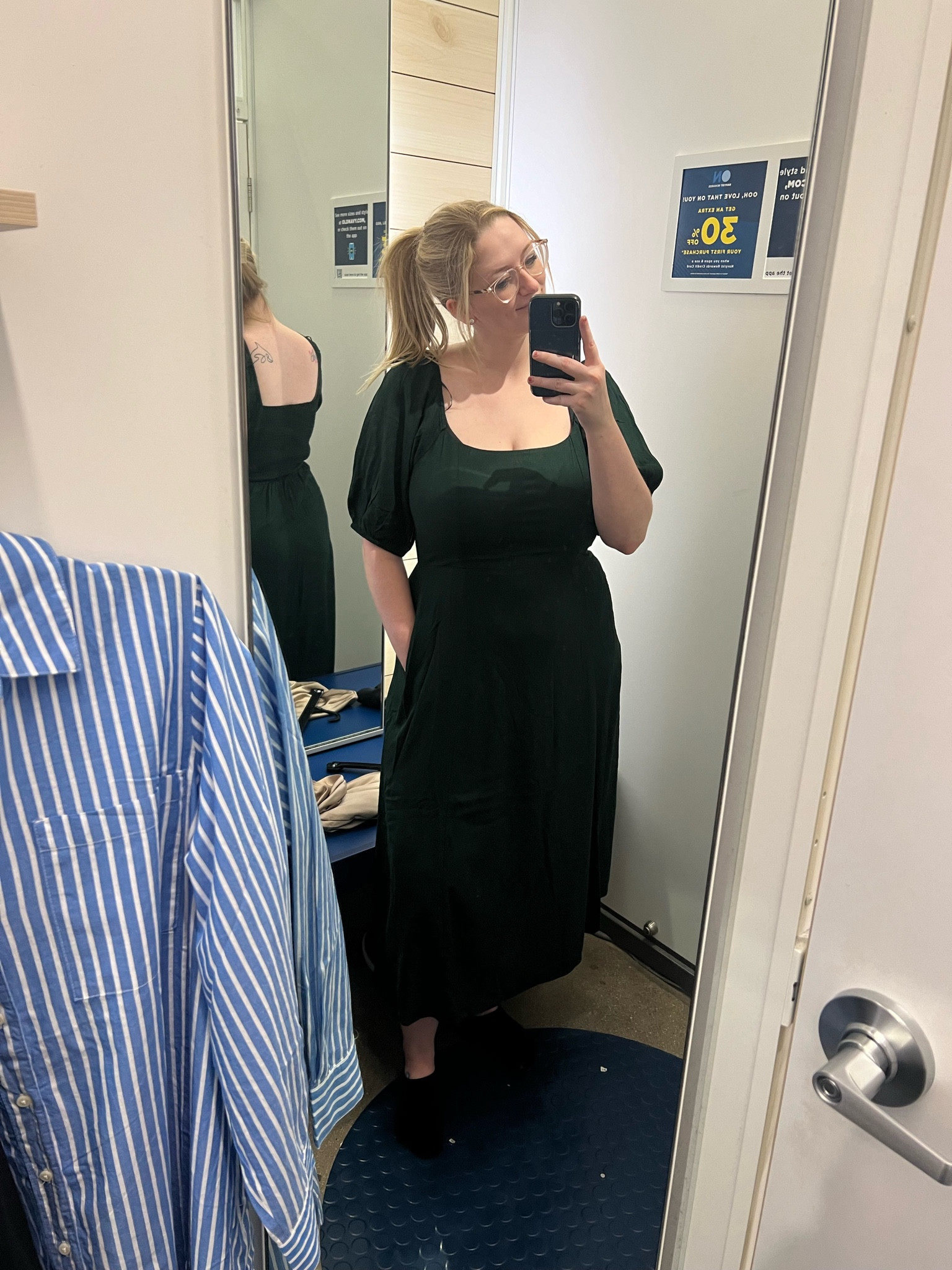 Fit and Flare Crepe Midi Dress curated on LTK