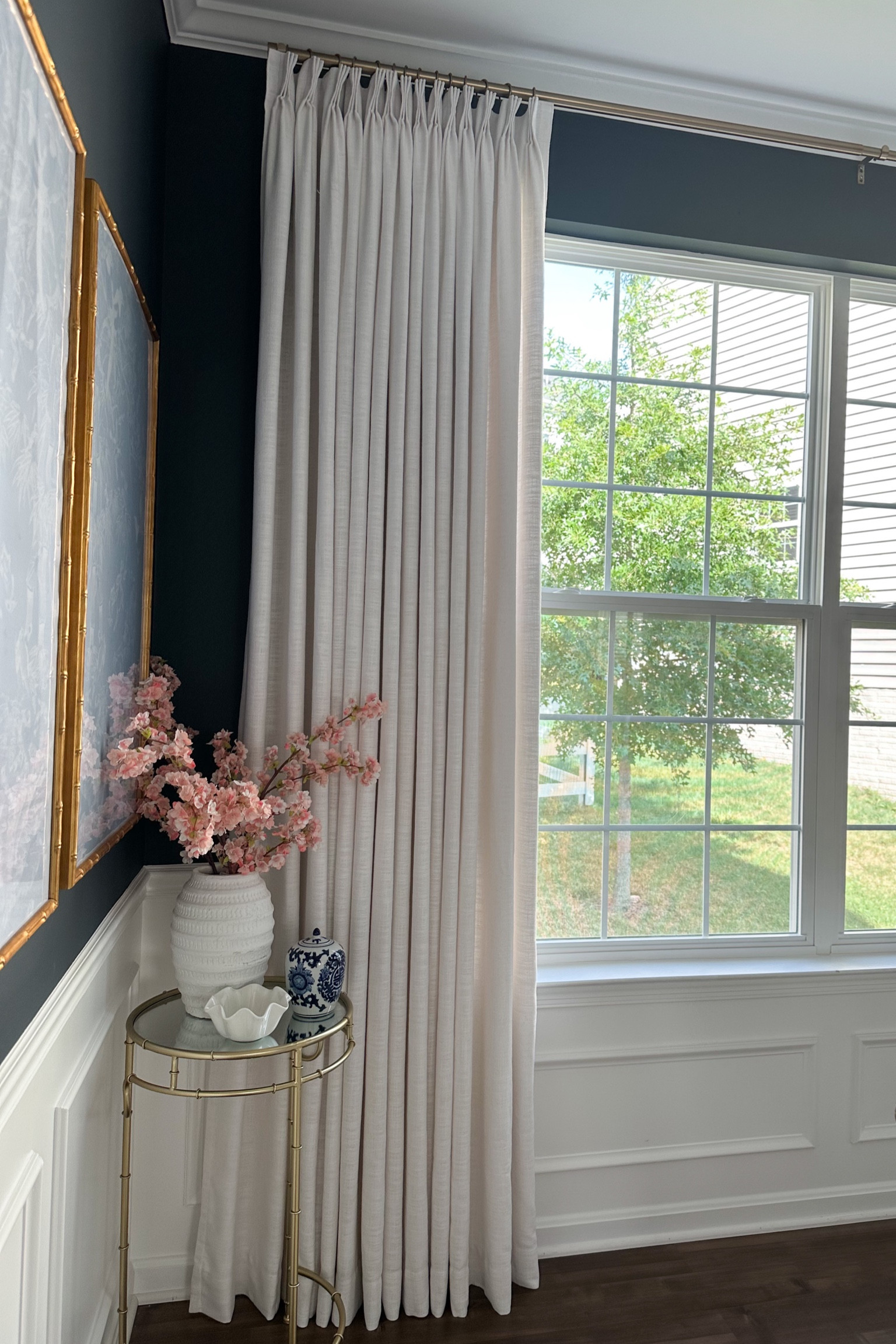 Liz Polyester Linen Drape Pleated curated on LTK