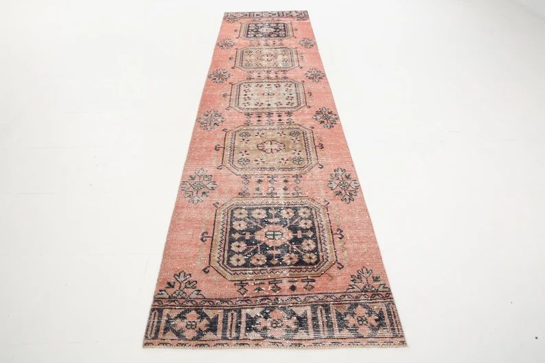 SOFT PINK RUG Pink Turkish Runner … curated on LTK