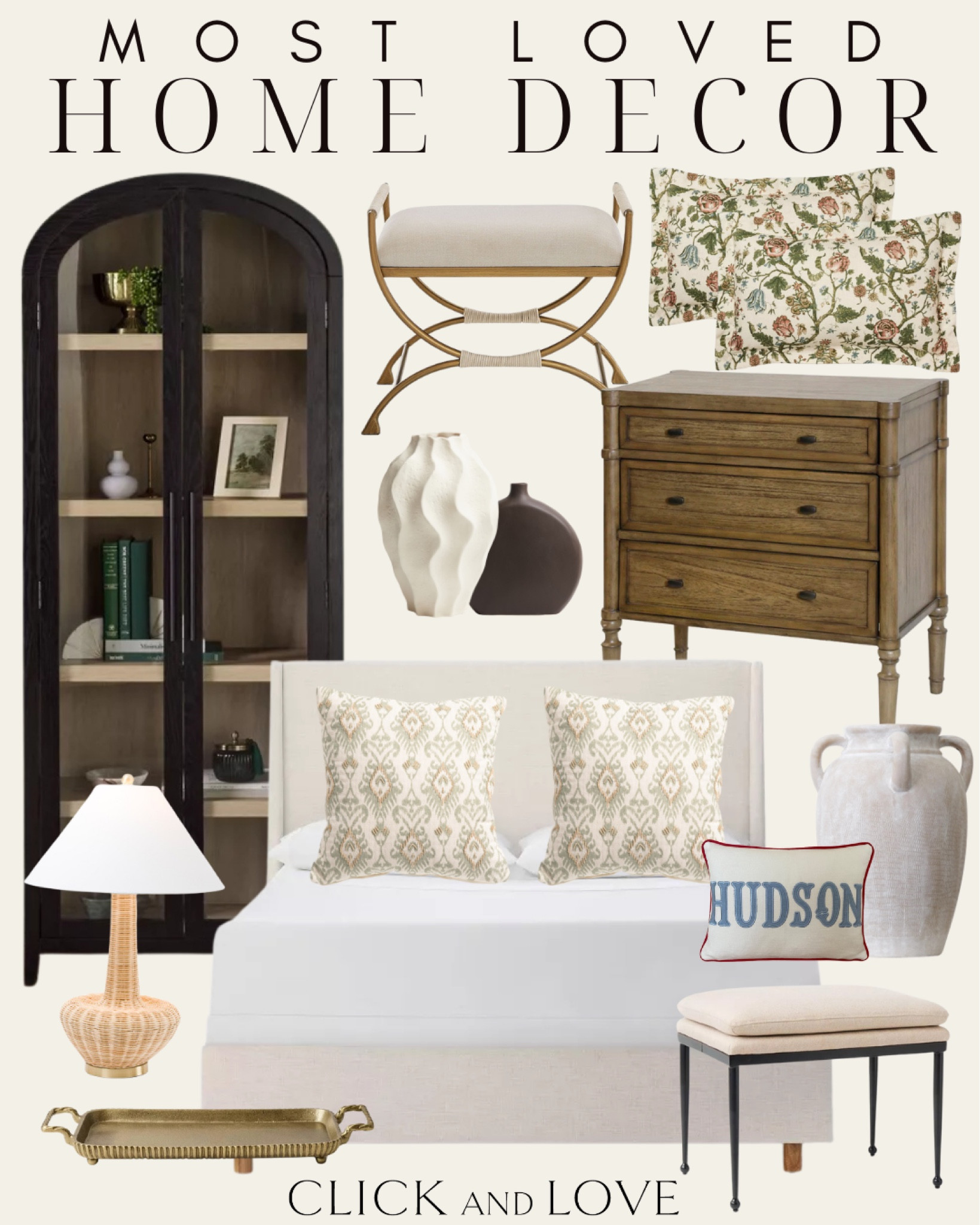 Connelly Bench with Brass Finish & … curated on LTK