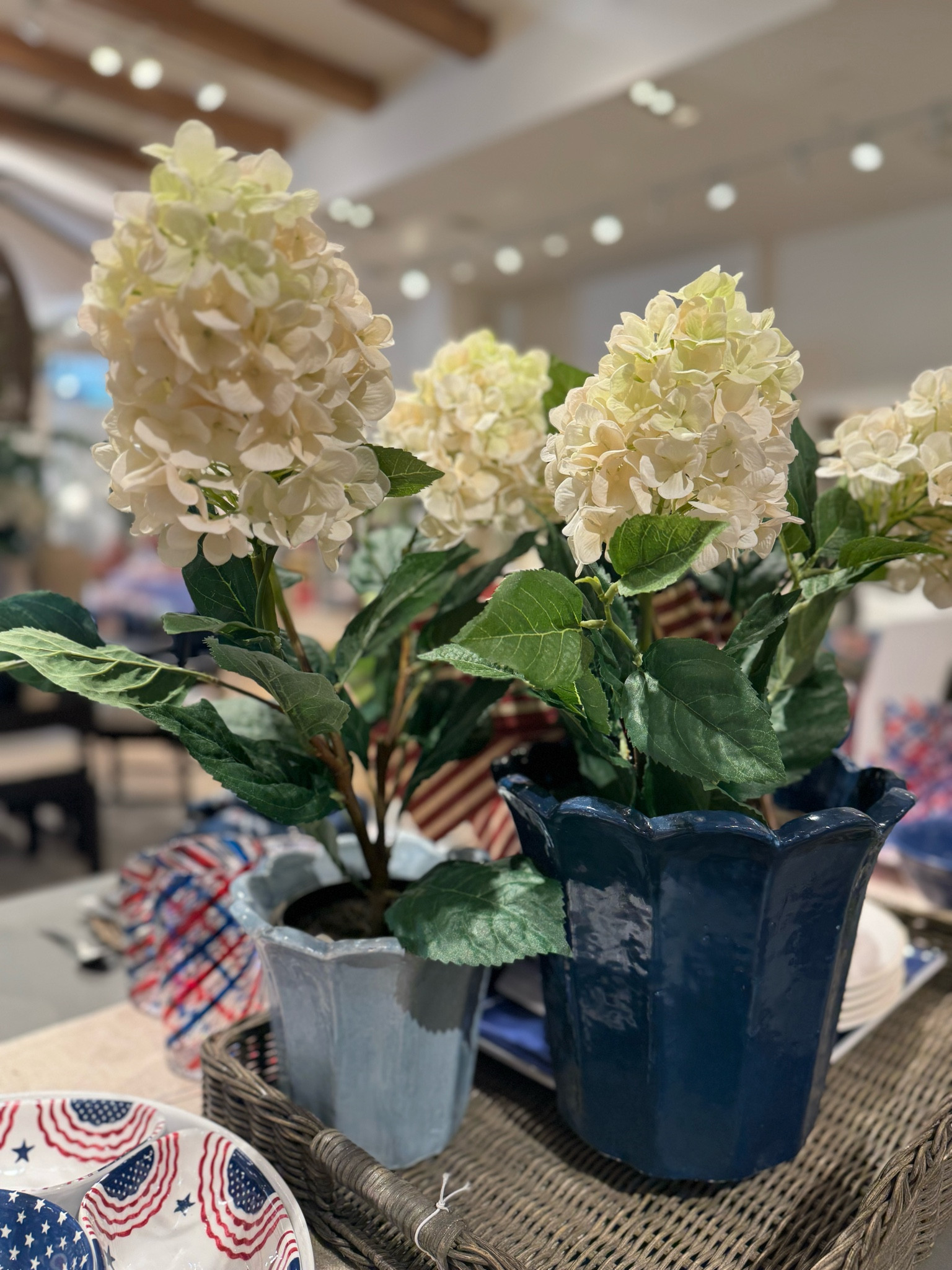 Faux Potted White Cone Hydrangea curated on LTK