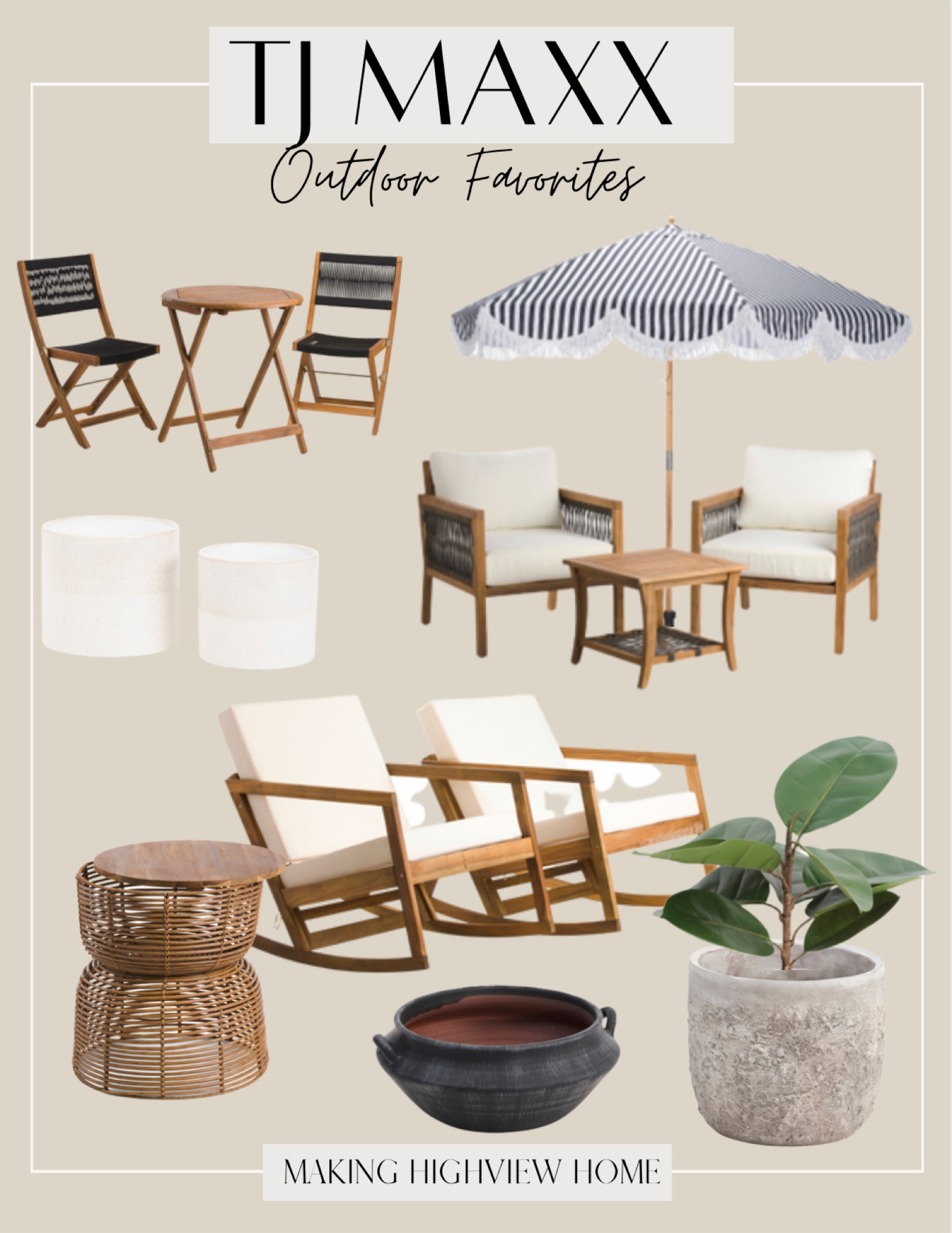 Tj maxx bistro set store