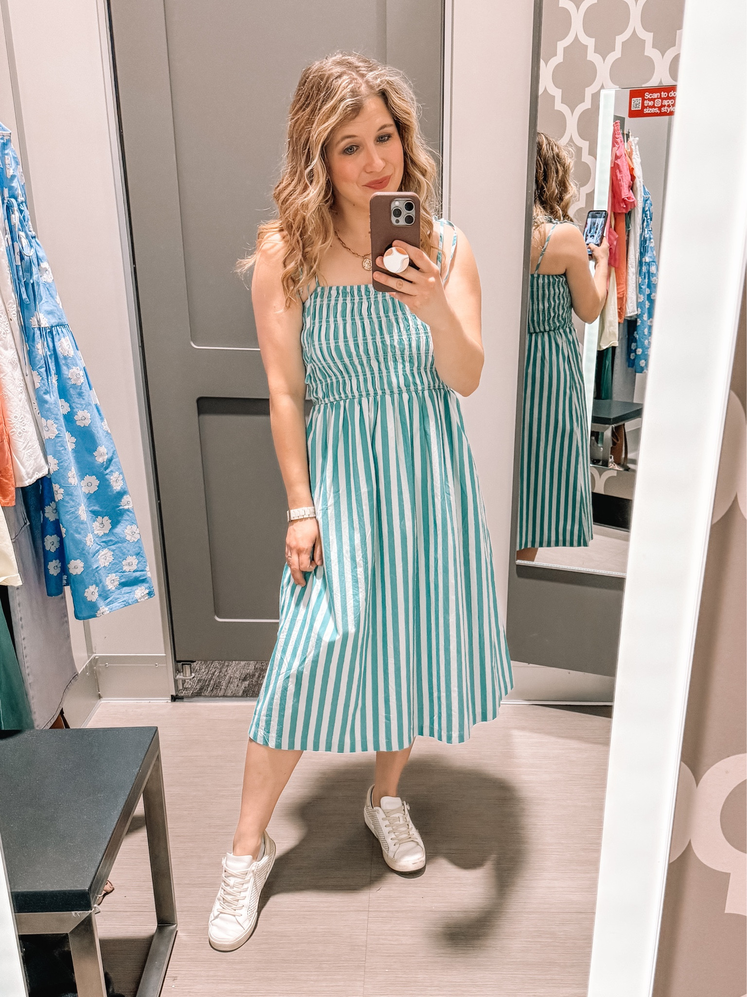 Women's Midi Smoked Sundress - A … curated on LTK