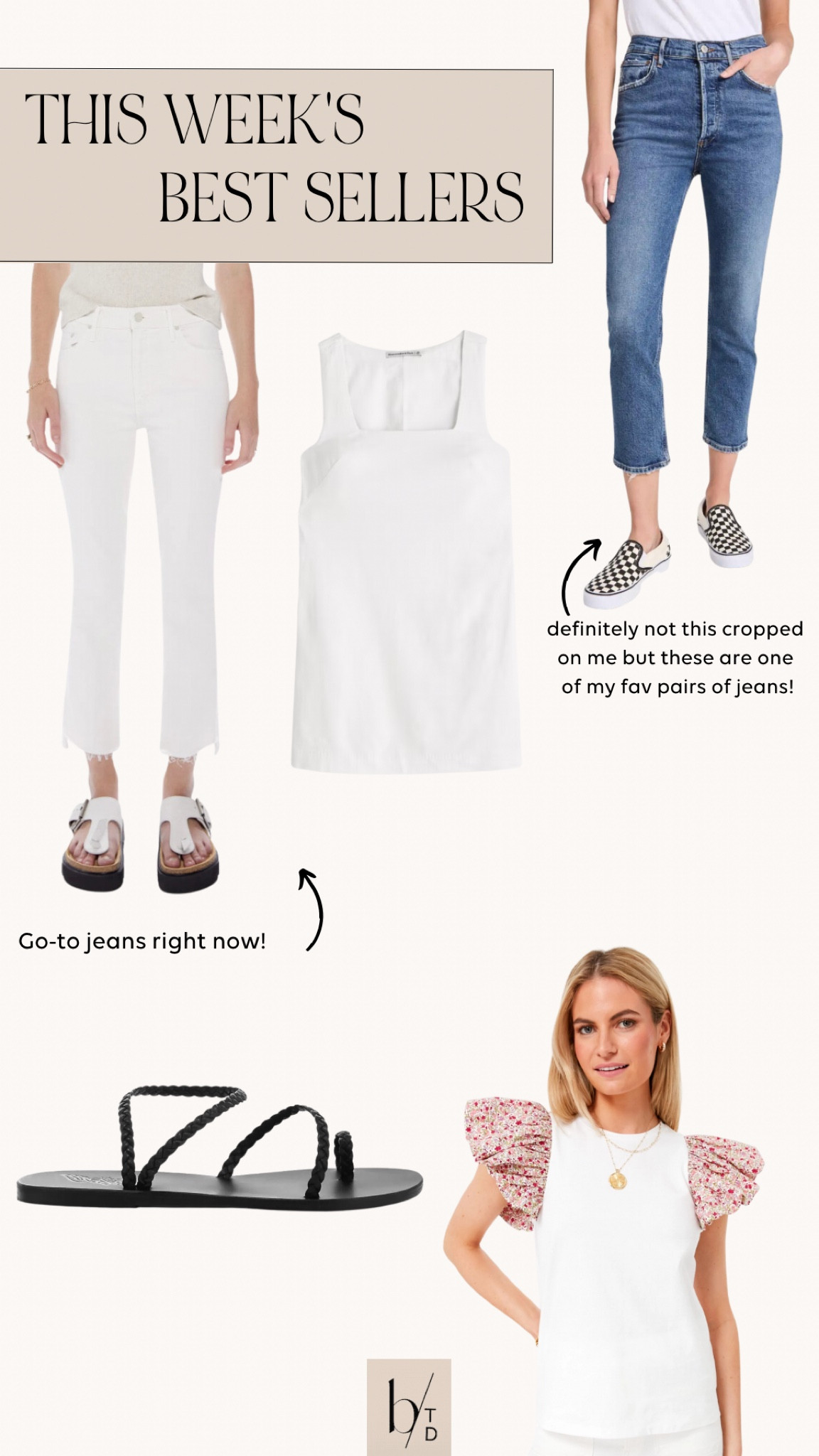 Floral Sleeve and White Shelby Tee … curated on LTK