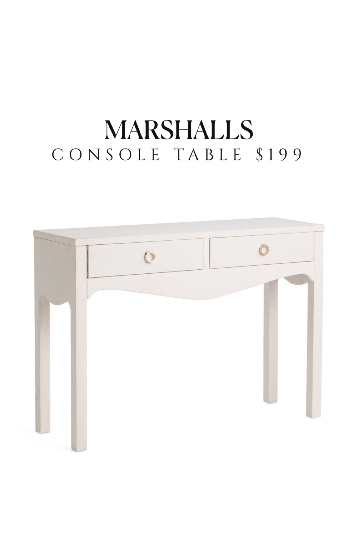 LILLIAN AUGUST 42in Linen Console … curated on LTK