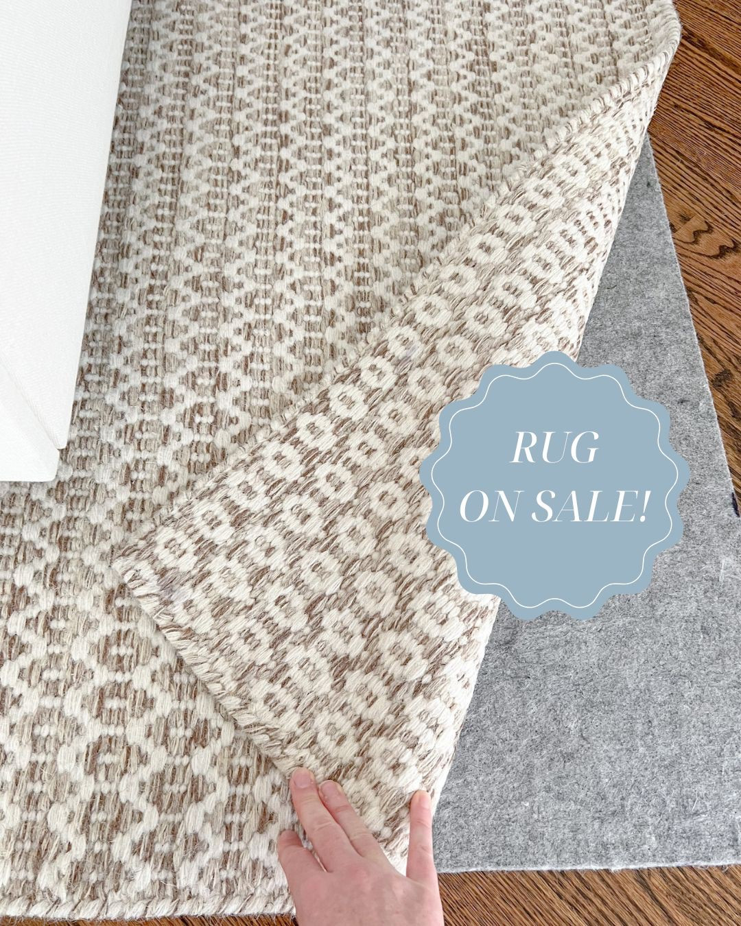 Midford Geometric Hand-Woven … curated on LTK