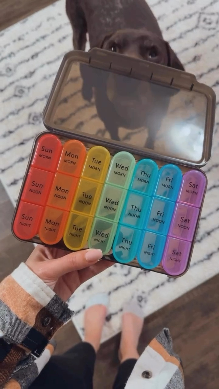 Pill Organizer 3X a Day, Weekly … curated on LTK