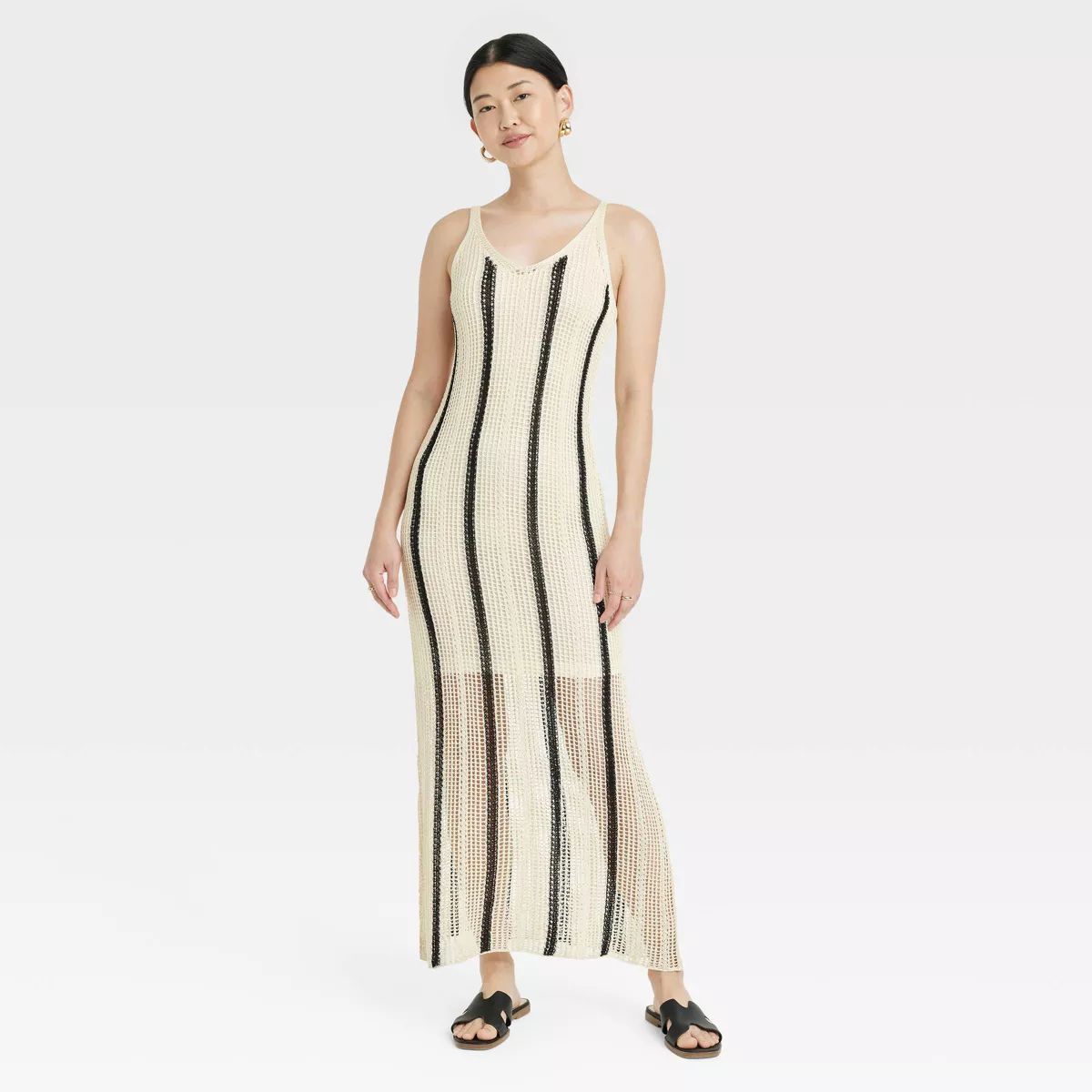 Women's Open Work Maxi Sundress - … curated on LTK