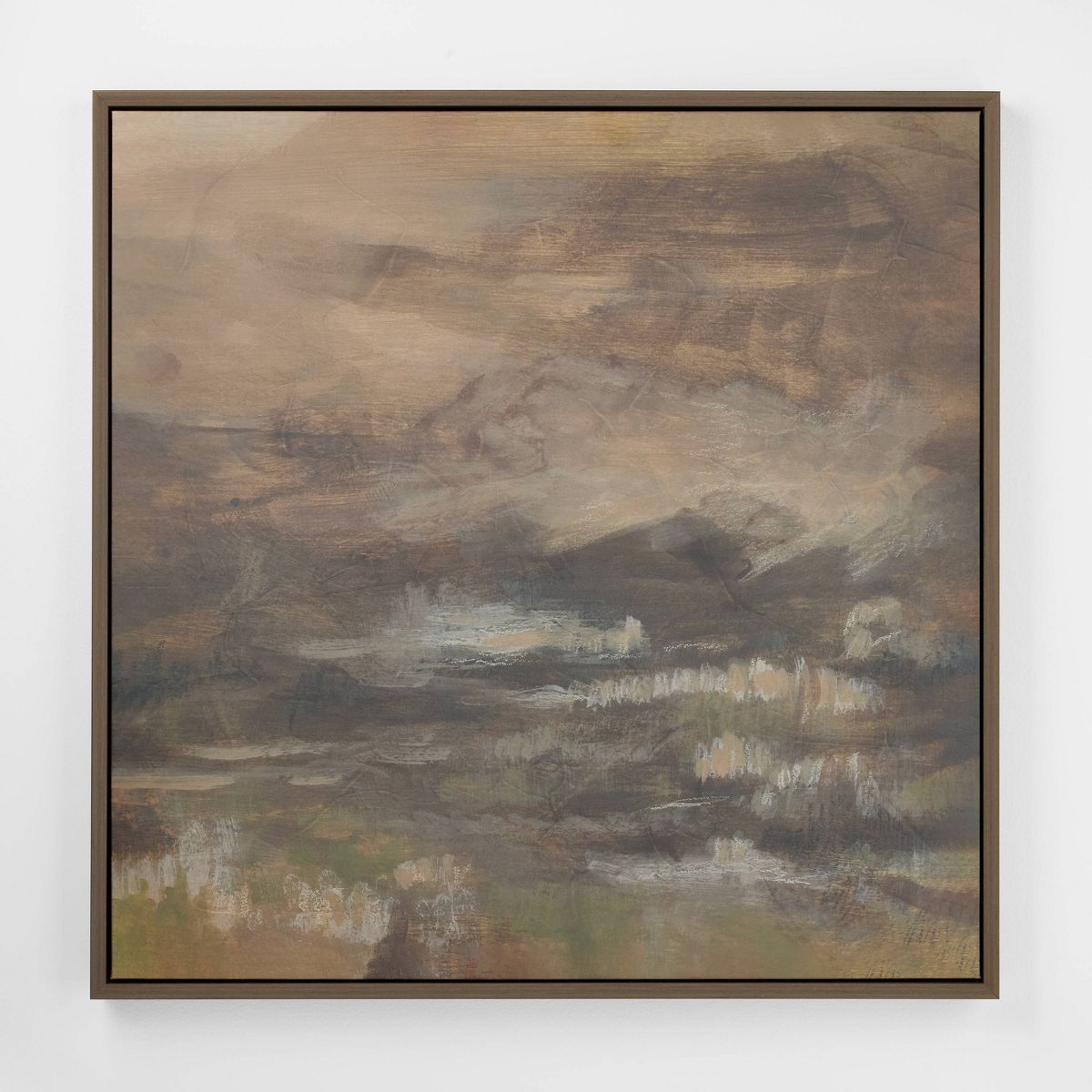 36"x36" Dark Fields Framed Canvas … curated on LTK