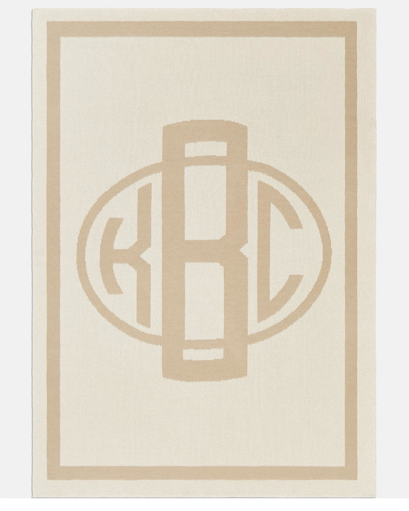 Monogram Custom Blanket - Natural … curated on LTK