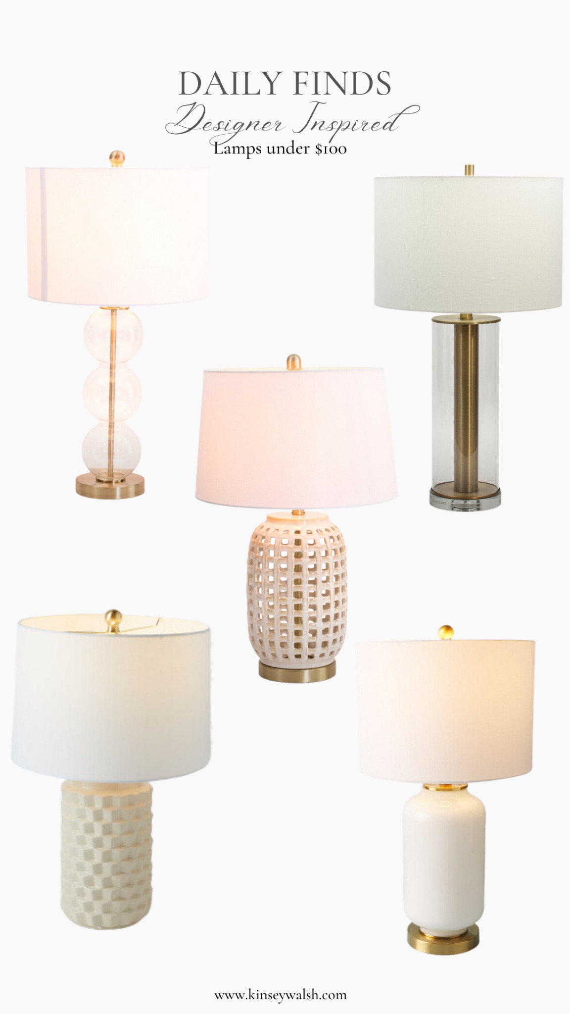 28in Ceramic Pot Table Lamp curated on LTK