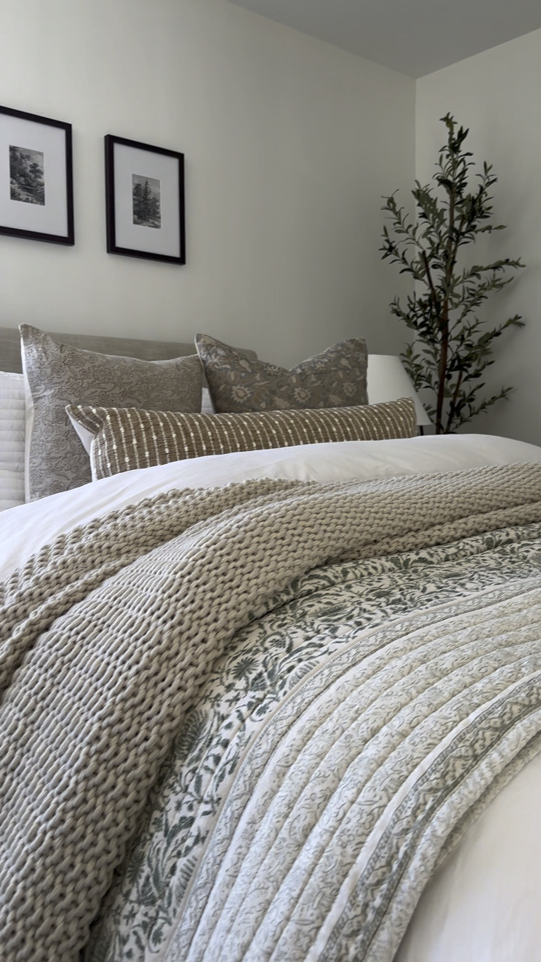Chunky Knit Bed Blanket - Casaluna™ curated on LTK