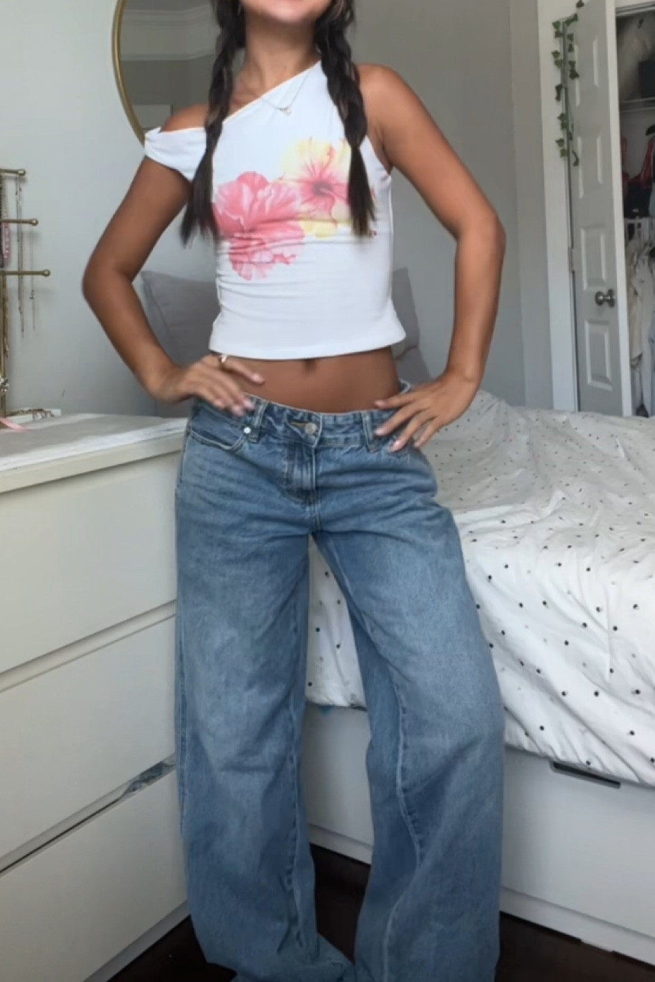 Edwardi Hibiscus Top White curated on LTK