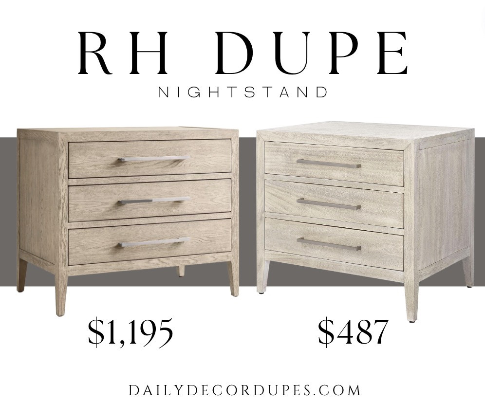 Rh dresser dupe store
