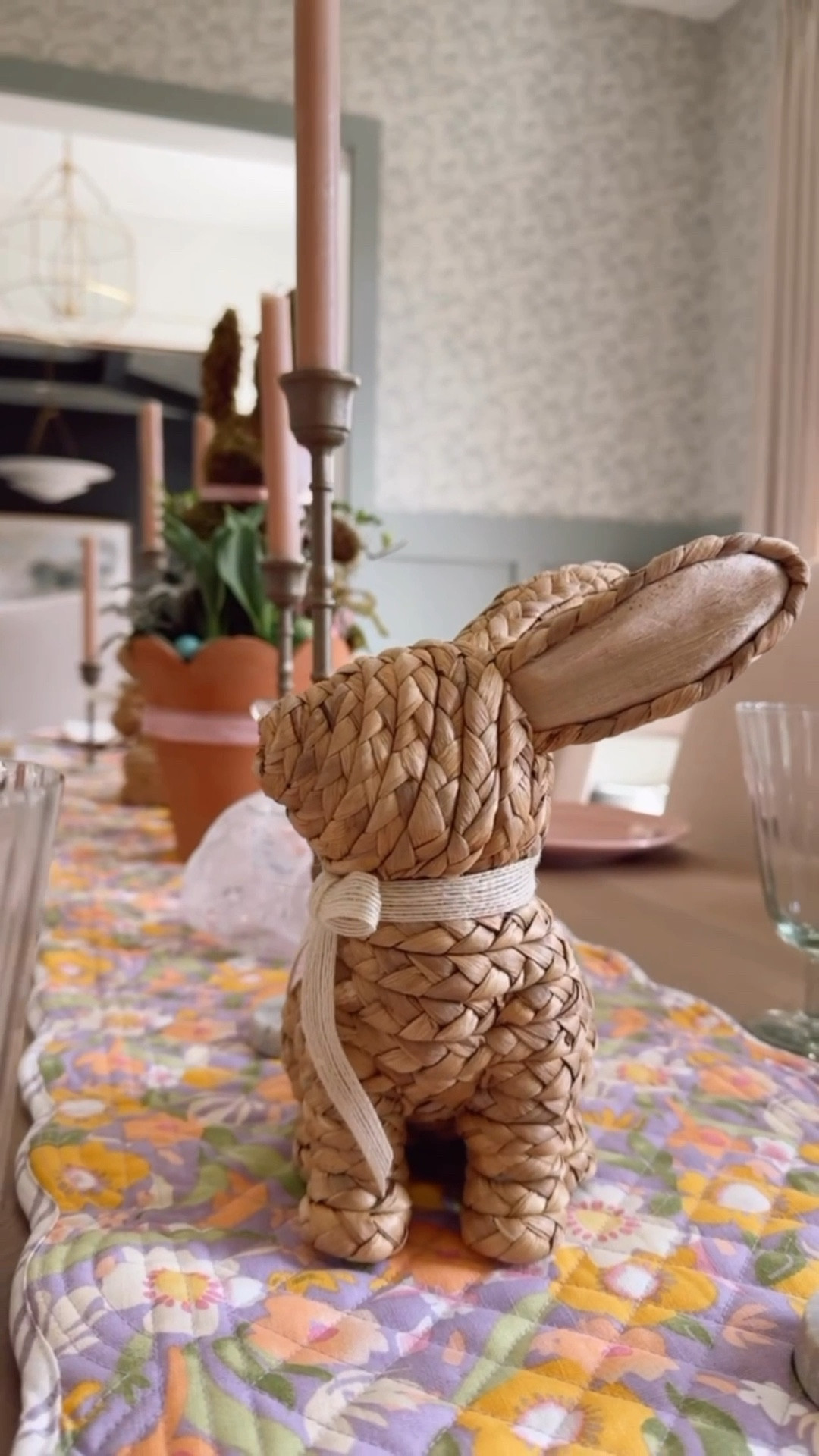 Woven Easter Bunny - Threshold™ curated on LTK