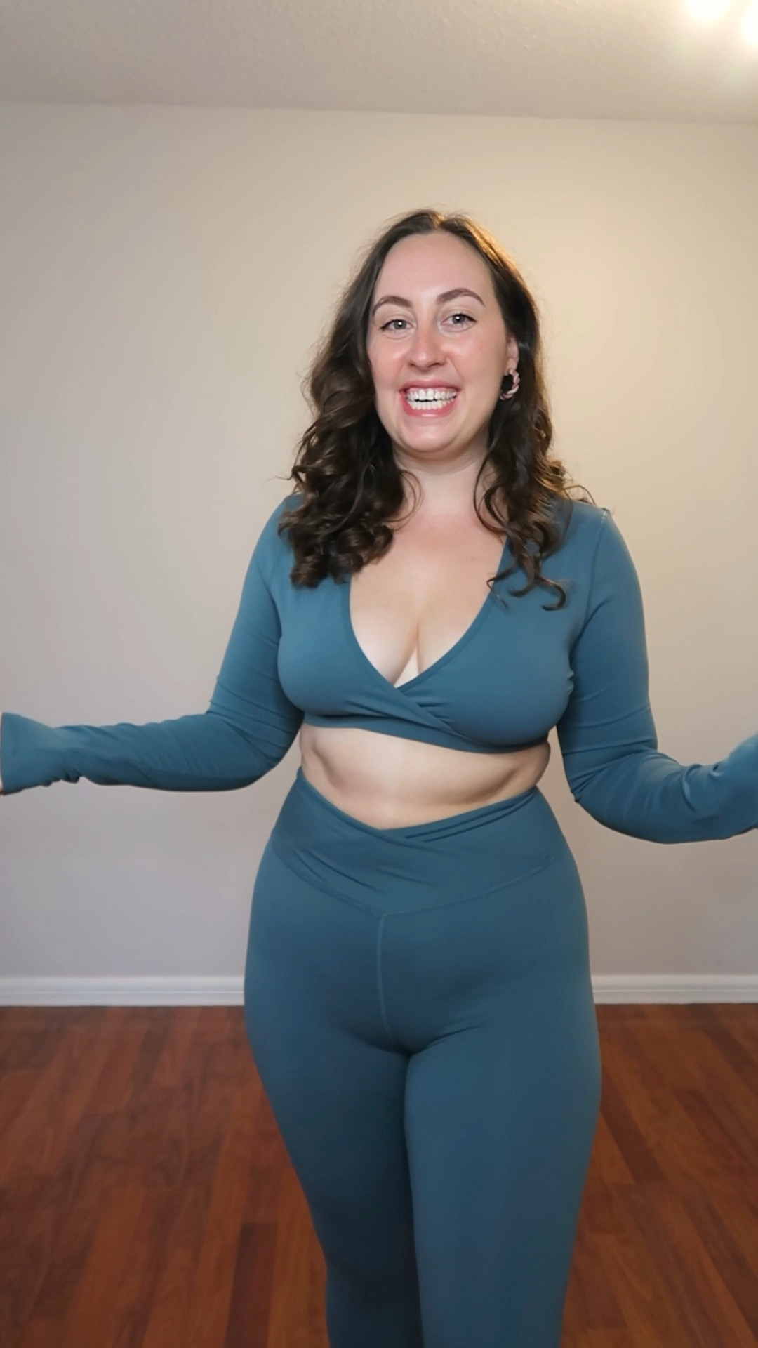 DAYFLEX WRAP LONG SLEEVE CROP TOP … curated on LTK