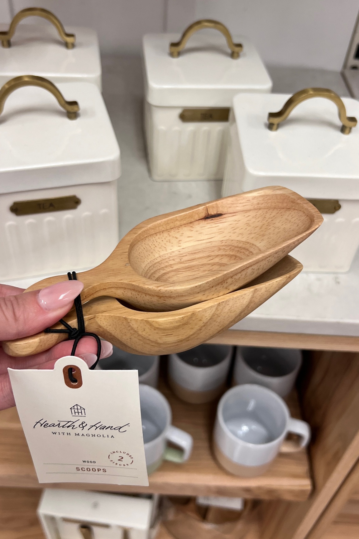 Small Wooden Scoop (Set of 2) - … curated on LTK