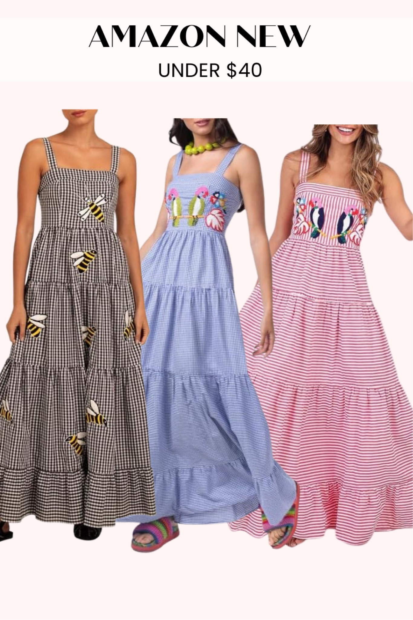 Women Boho Graffiti Cami Long … curated on LTK