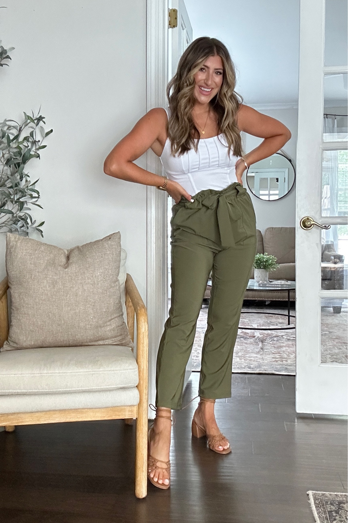 Olive Chic: 15 Earthy Outfit Ideas for Effortless Elegance - Magic of ...