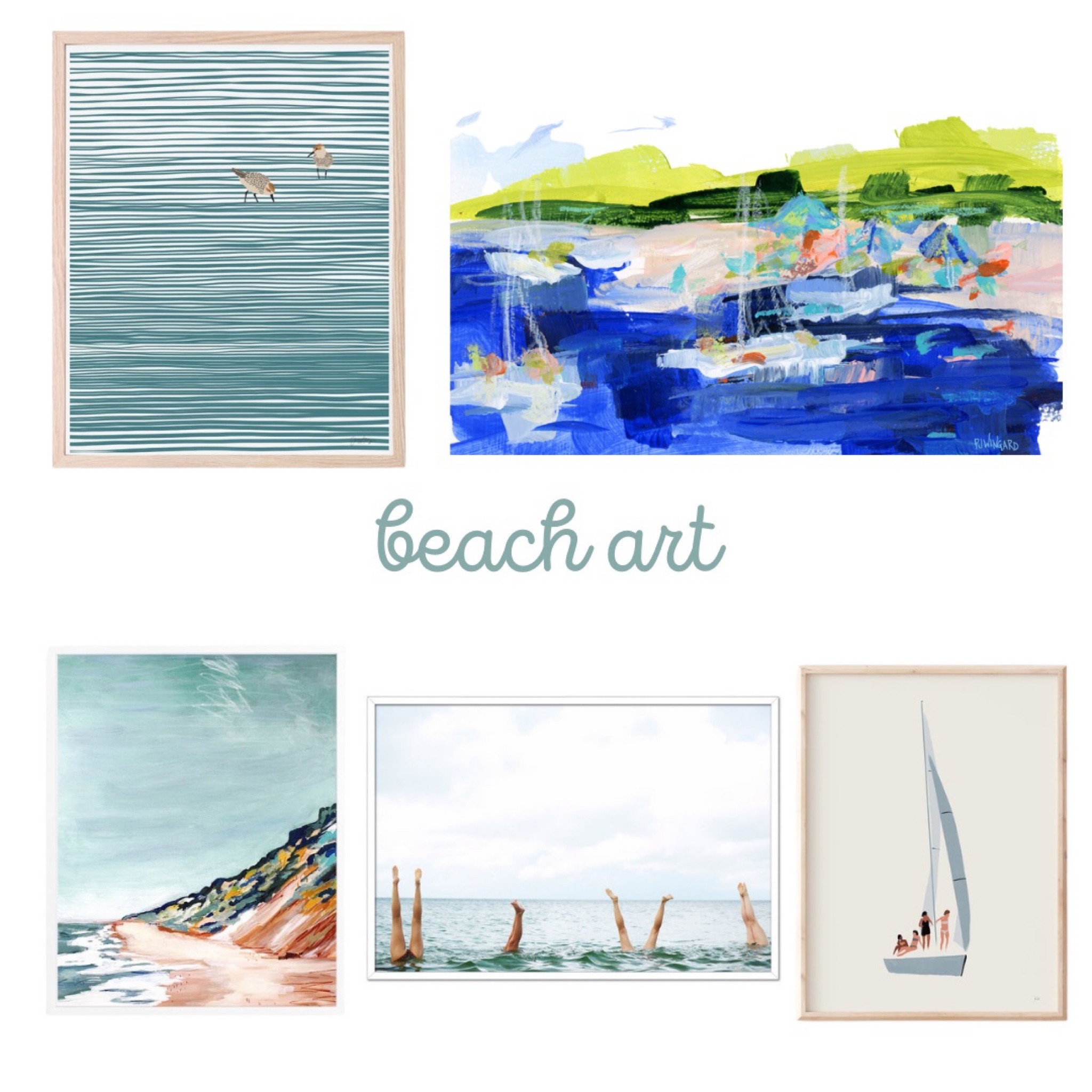 Beach Drawing Ideas