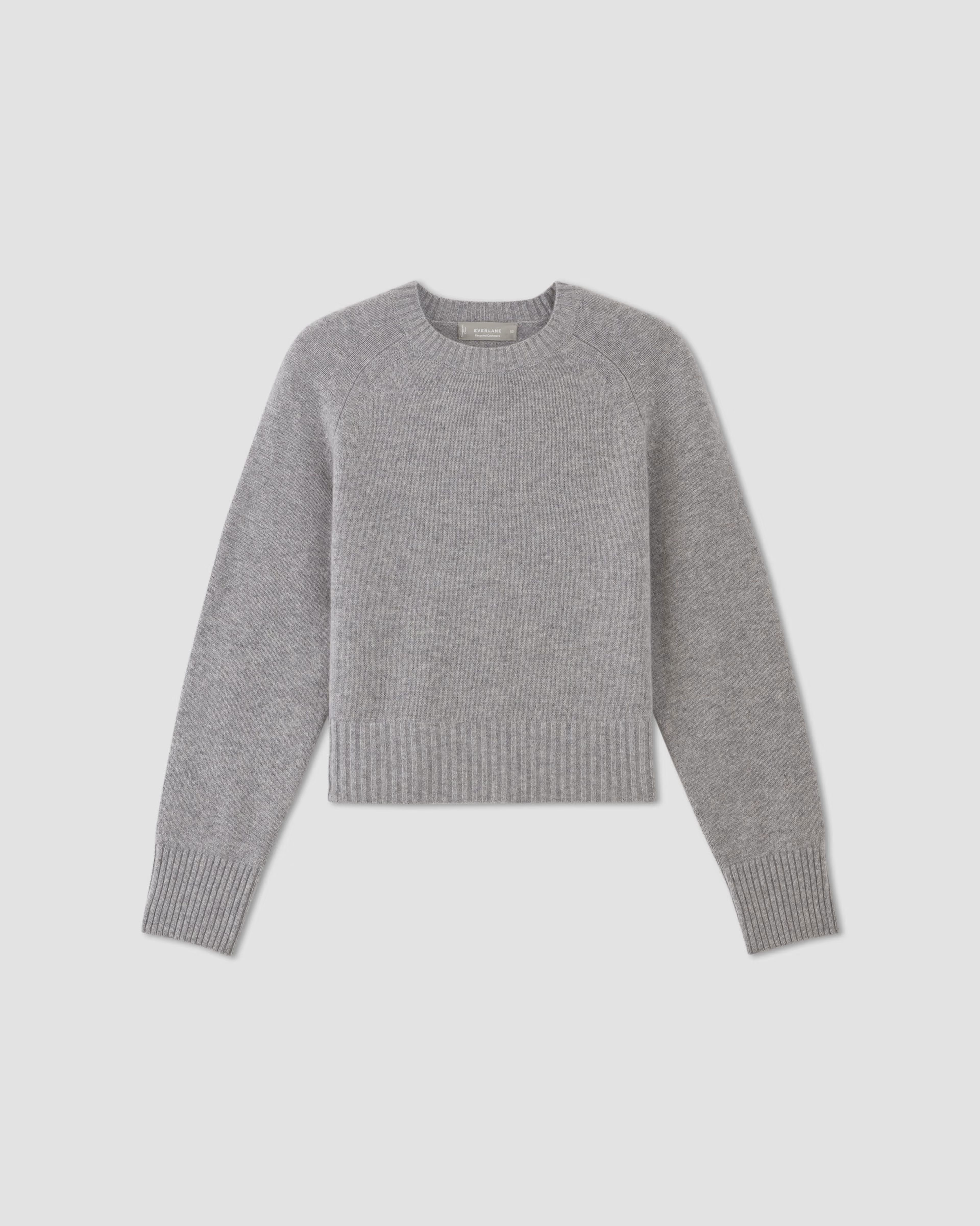 The Cashmere Boxy Crew Sweater curated on LTK