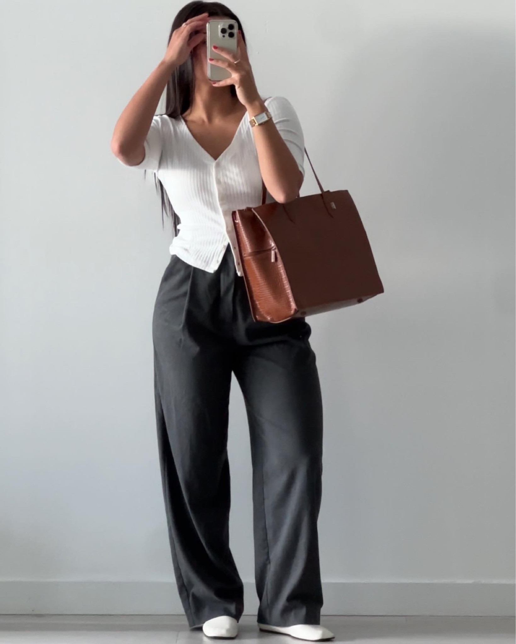 Modern V-Neck Rib Cardigan curated on LTK