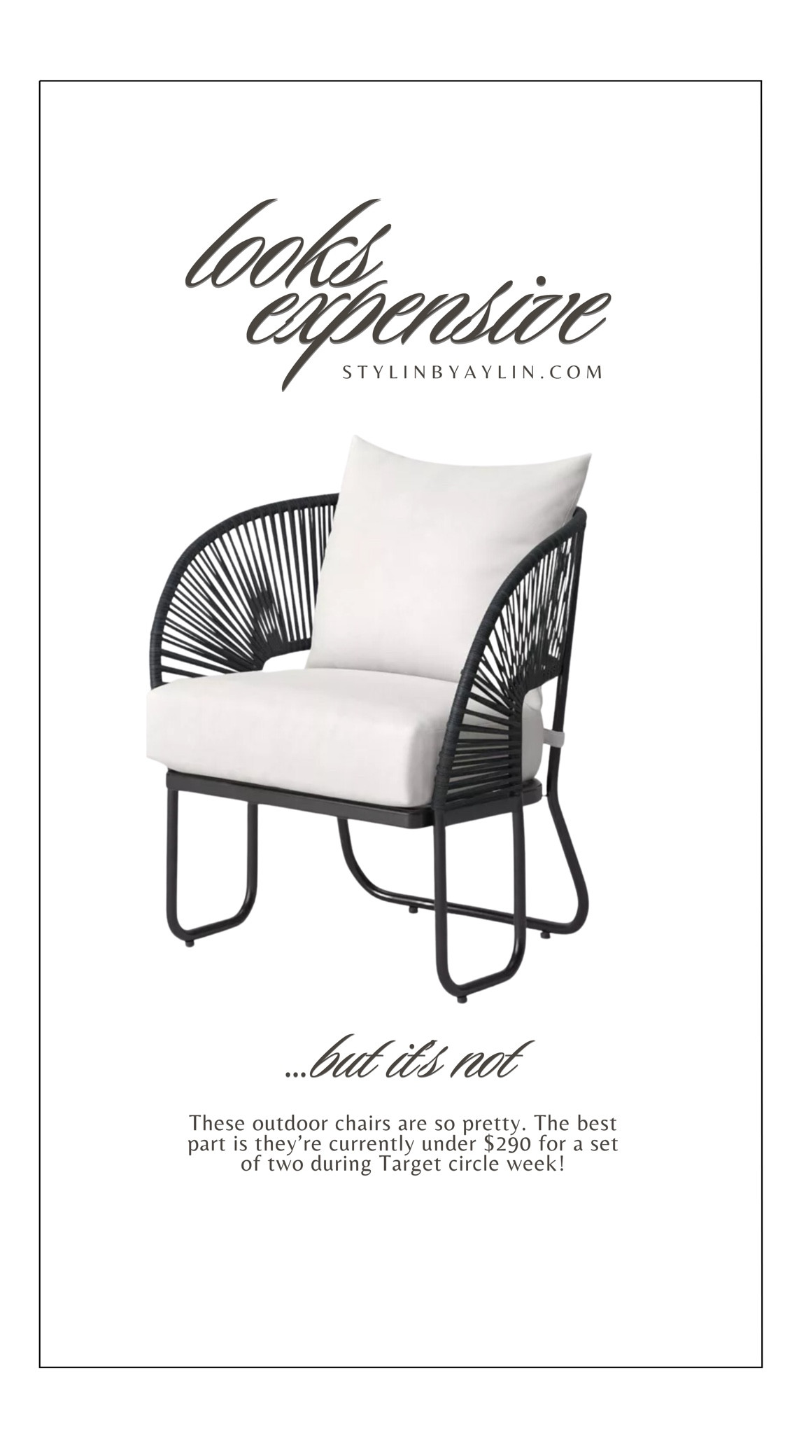 2pc Mackworth Rope Outdoor Patio … curated on LTK