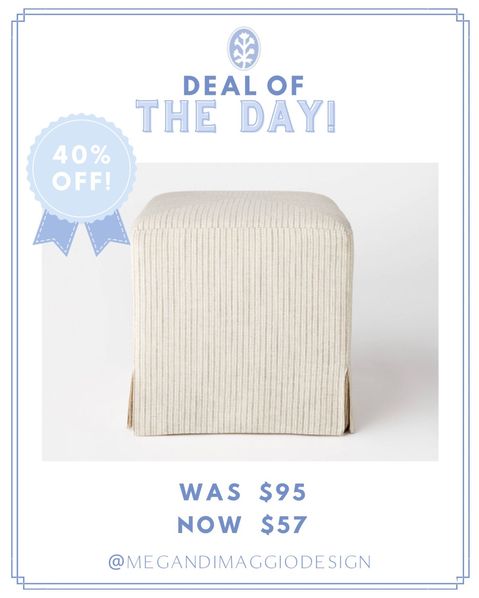 Lynwood Slipcover Style Cube … curated on LTK