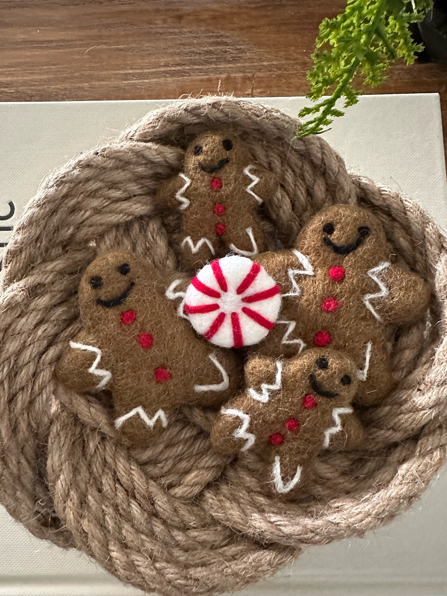 Light Tan Felt Gingerbread Man … curated on LTK