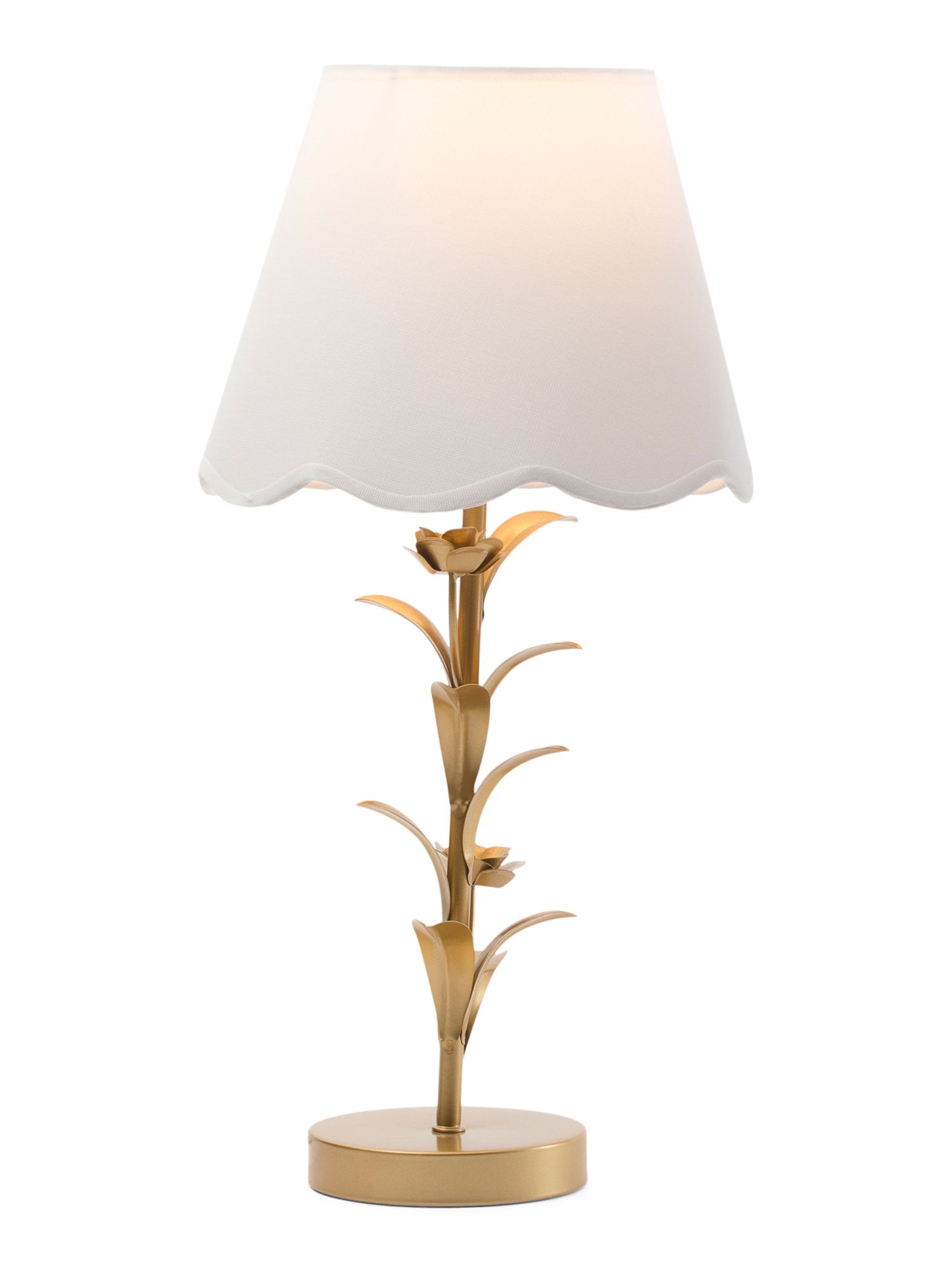 20in 3d Floral Metal Table Lamp curated on LTK