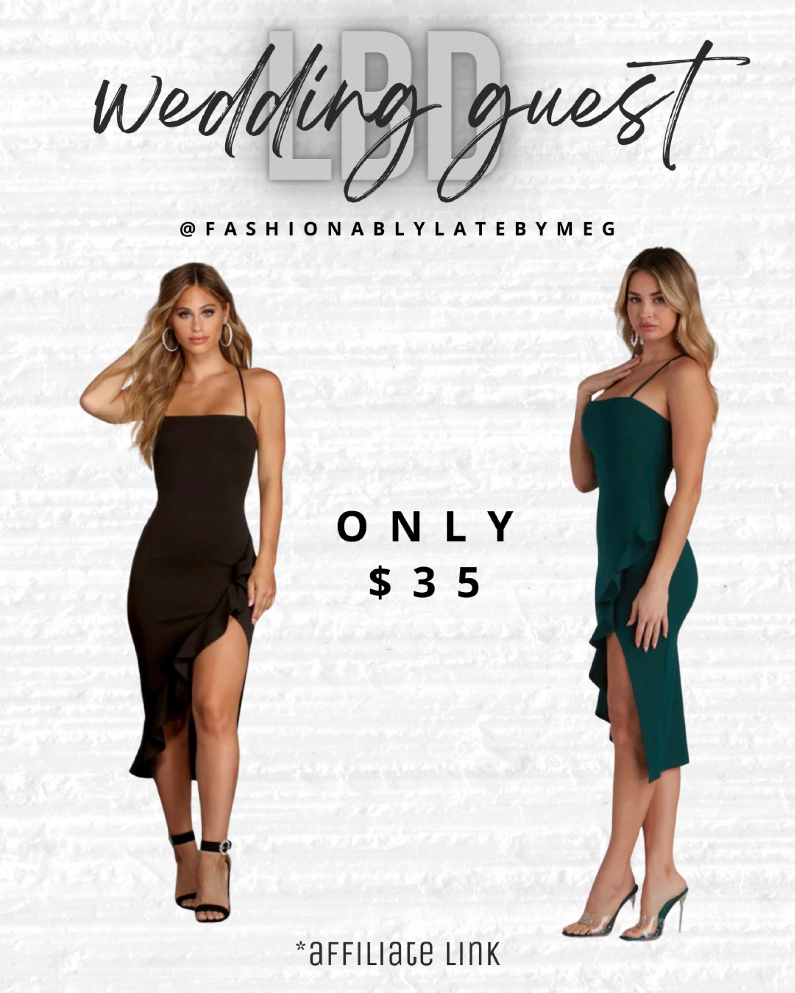 Add Some Flair Ruffle Detail Midi … curated on LTK