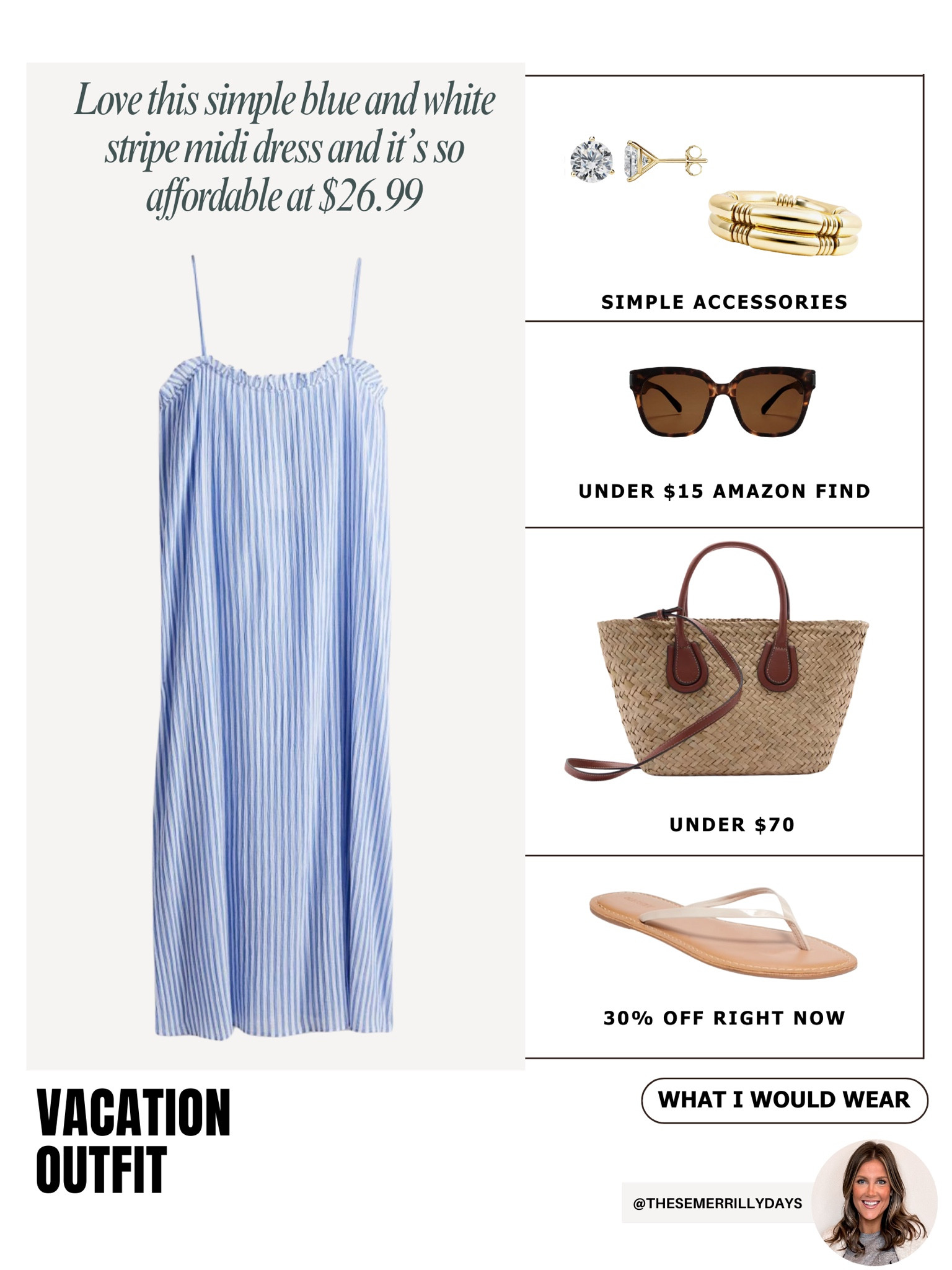 Ruffle-trimmed Cotton Dress - … curated on LTK