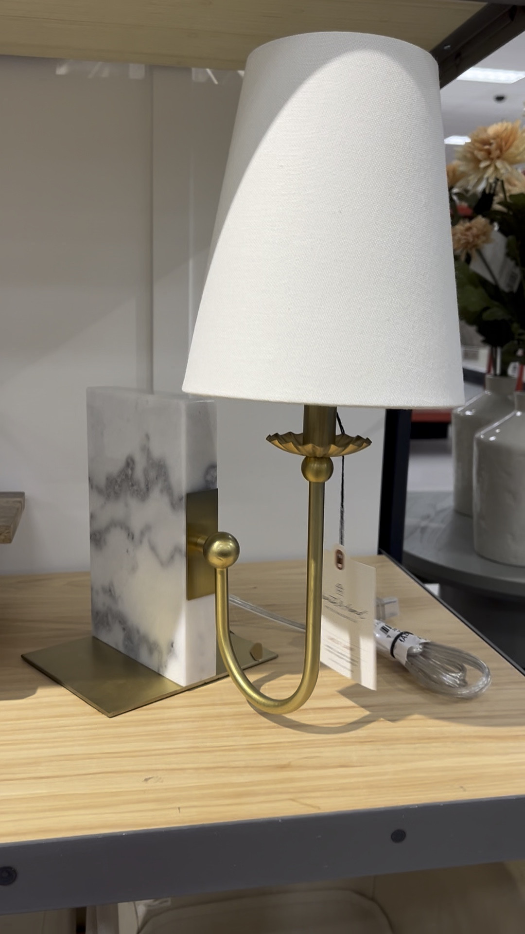 Marble Book Shelf Lamp - Hearth & … curated on LTK