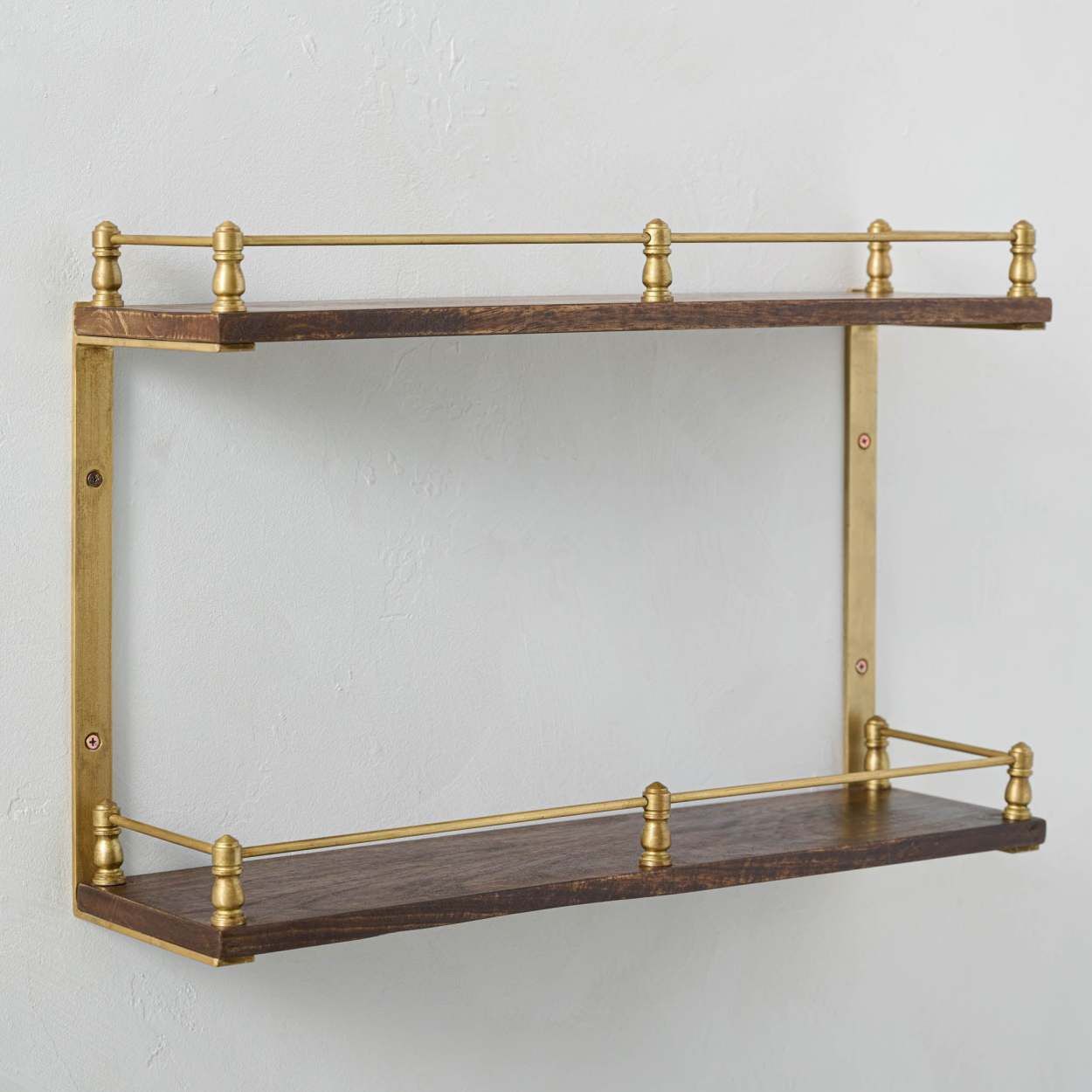 Elliott Brass Railing Shelf curated on LTK