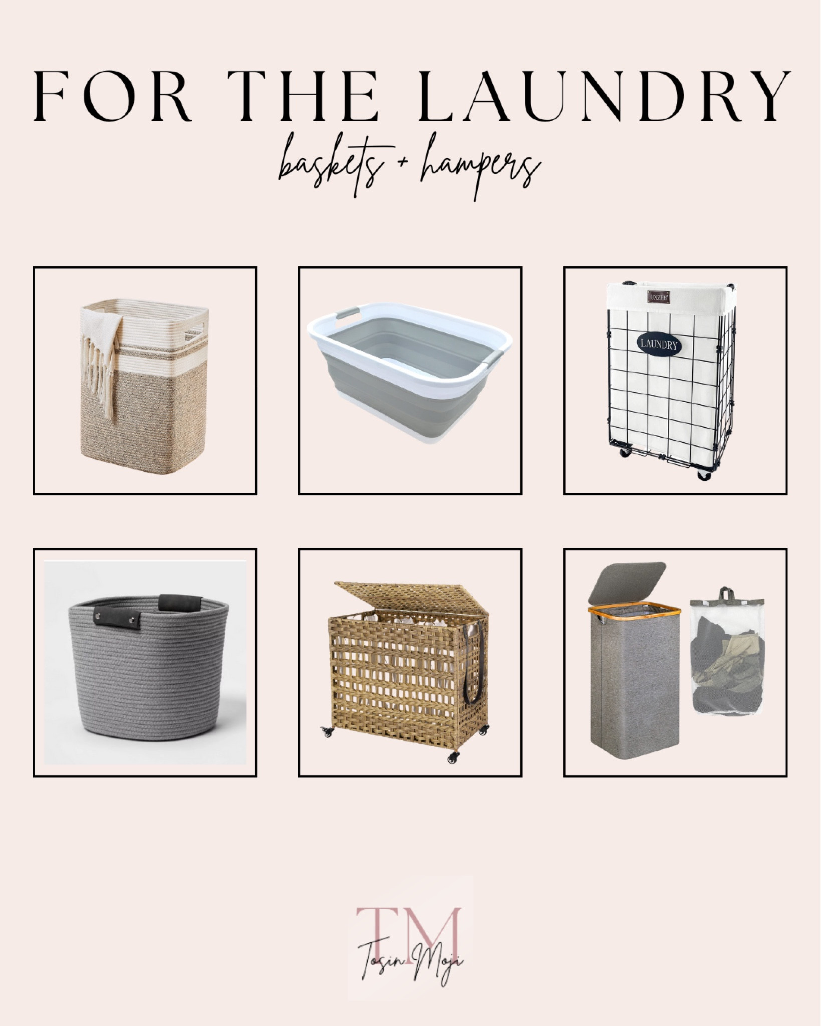 efluky Large Laundry Basket with … curated on LTK