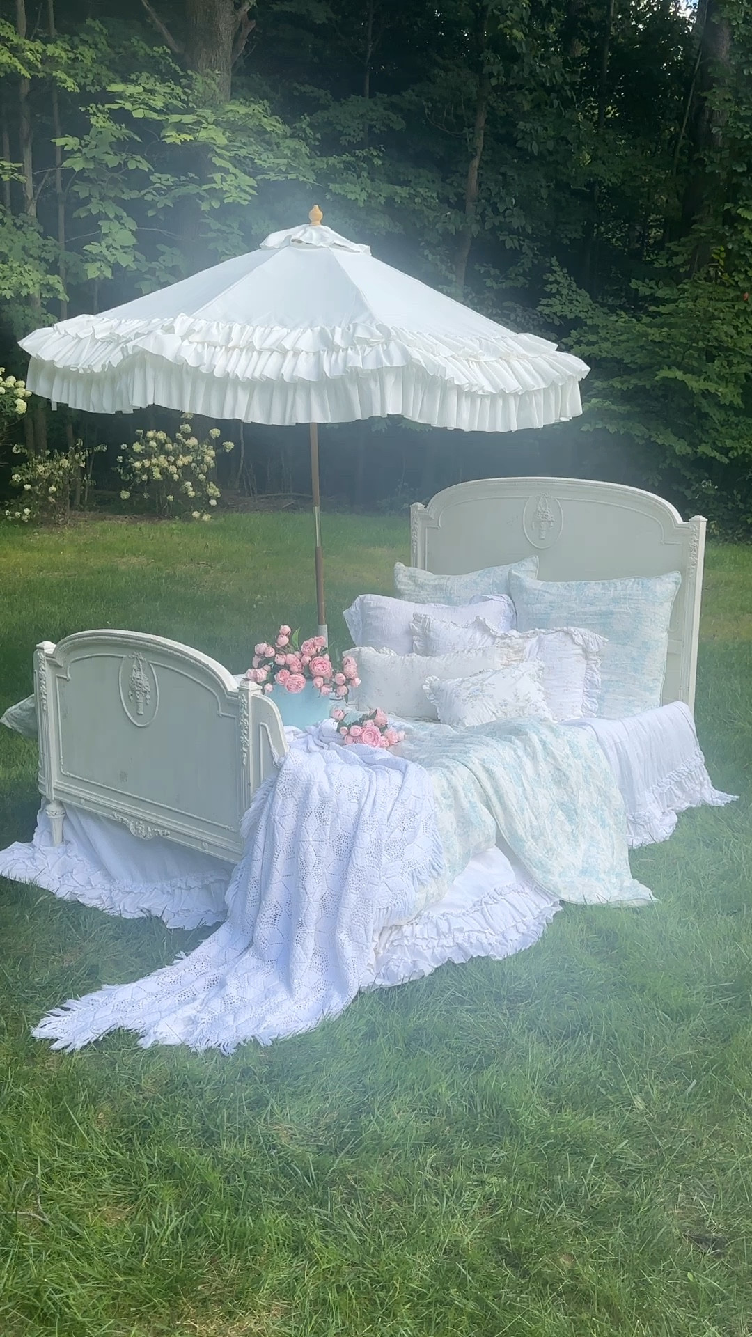 Outdoor Ruffled Hammock, French … curated on LTK