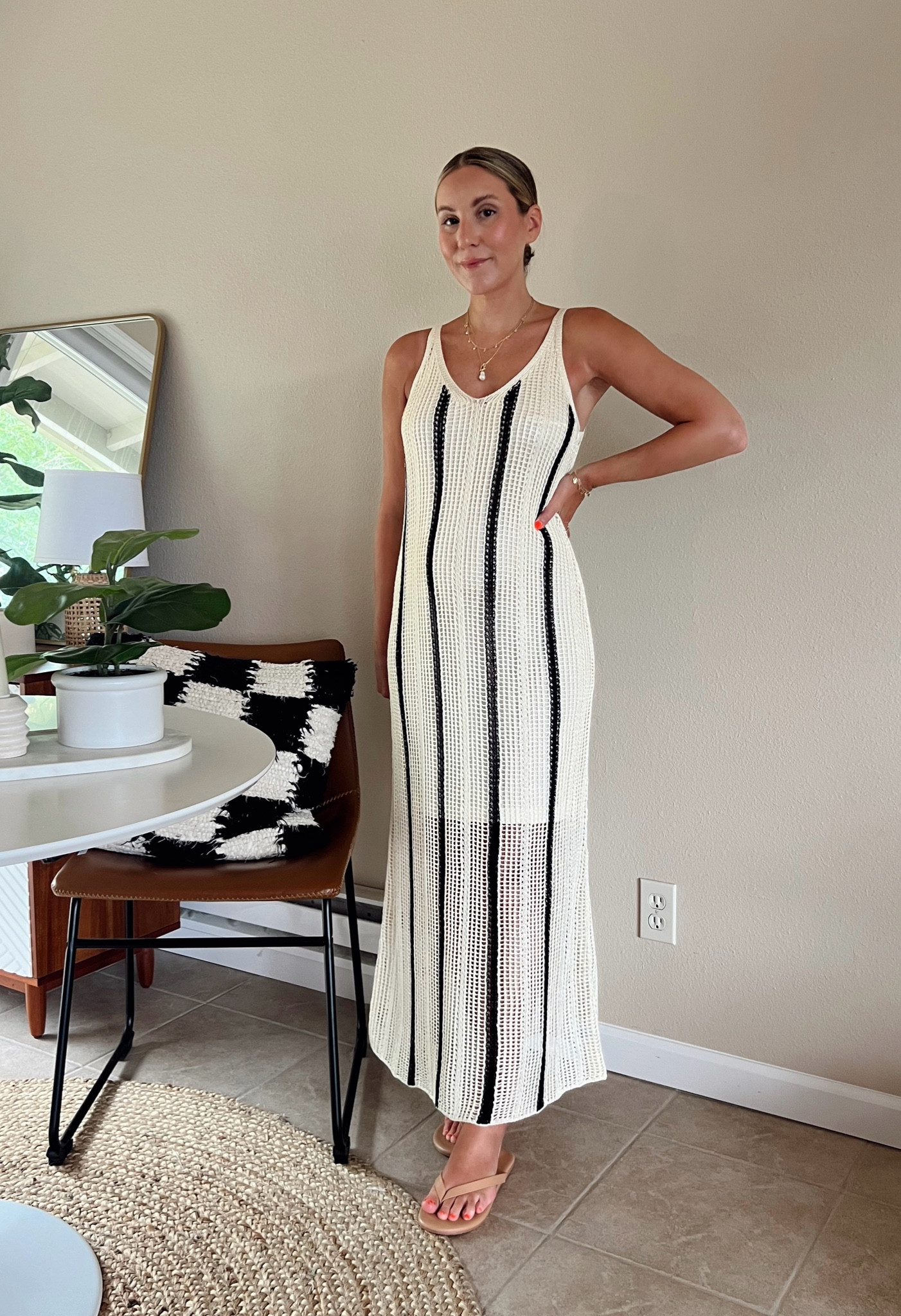 Women's Open Work Maxi Sundress - … curated on LTK