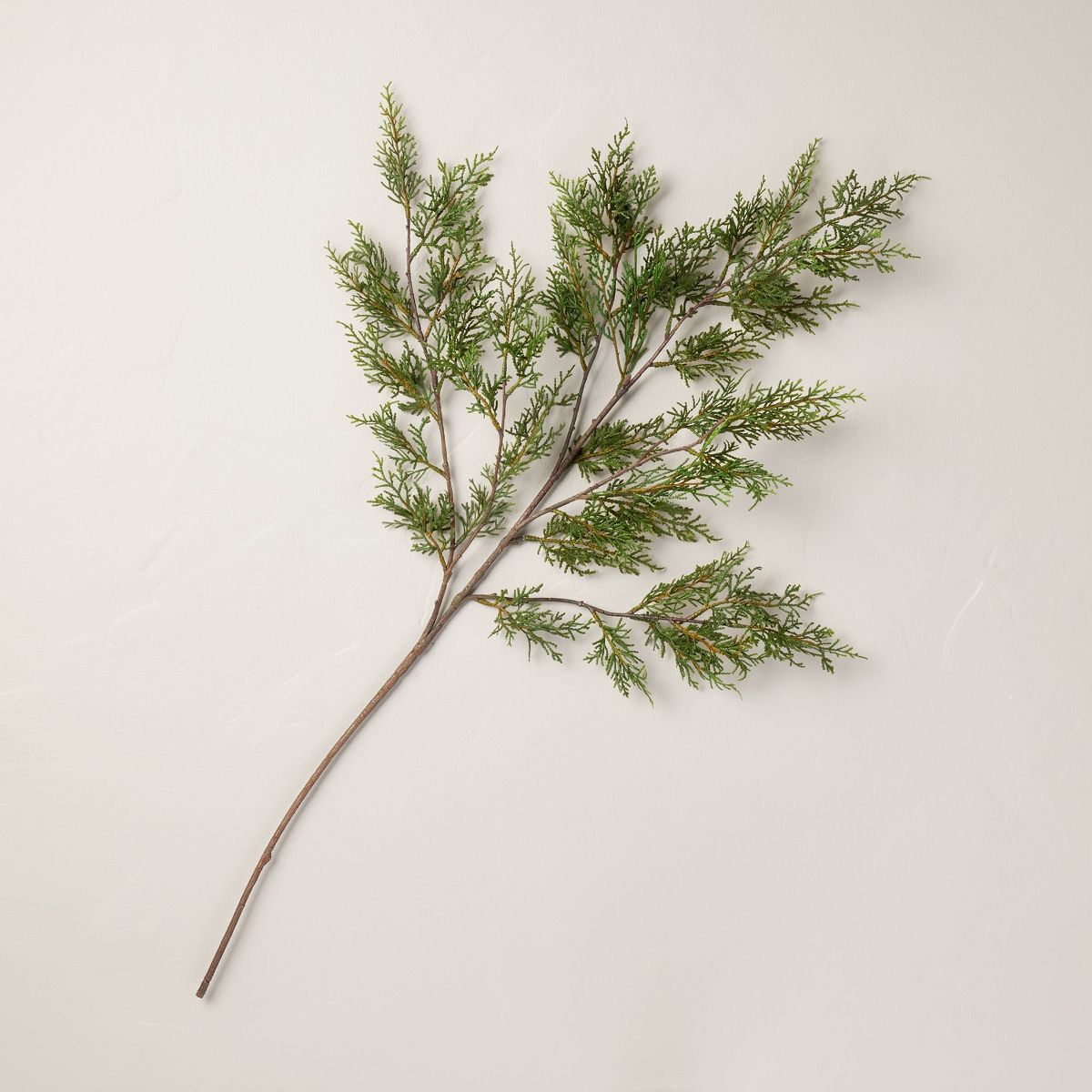 Faux Cedar Christmas Stem - Hearth … curated on LTK