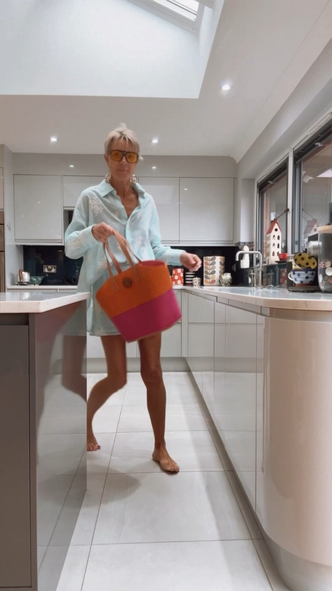 CELINA SHIRT - BLUE curated on LTK