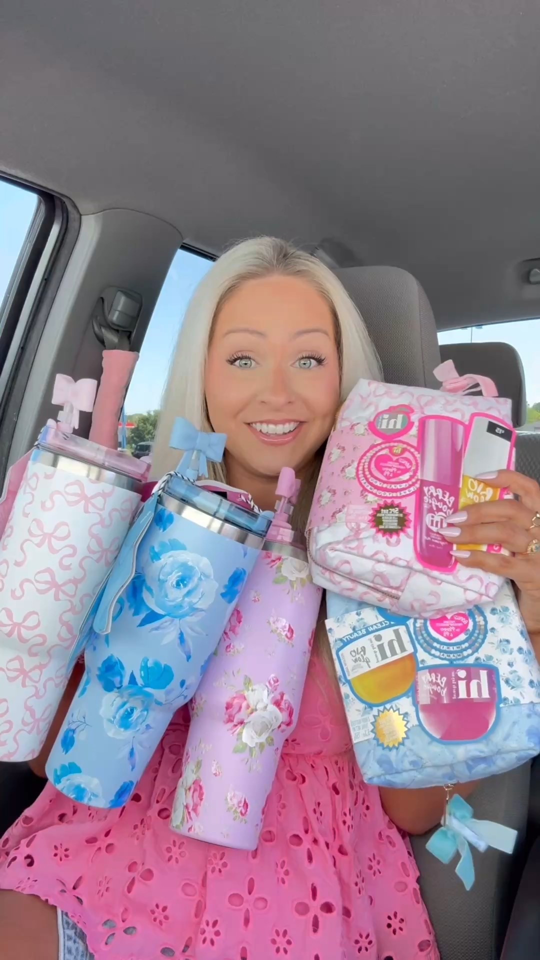 Hi Peach Layne Pink Bow Tumbler … curated on LTK