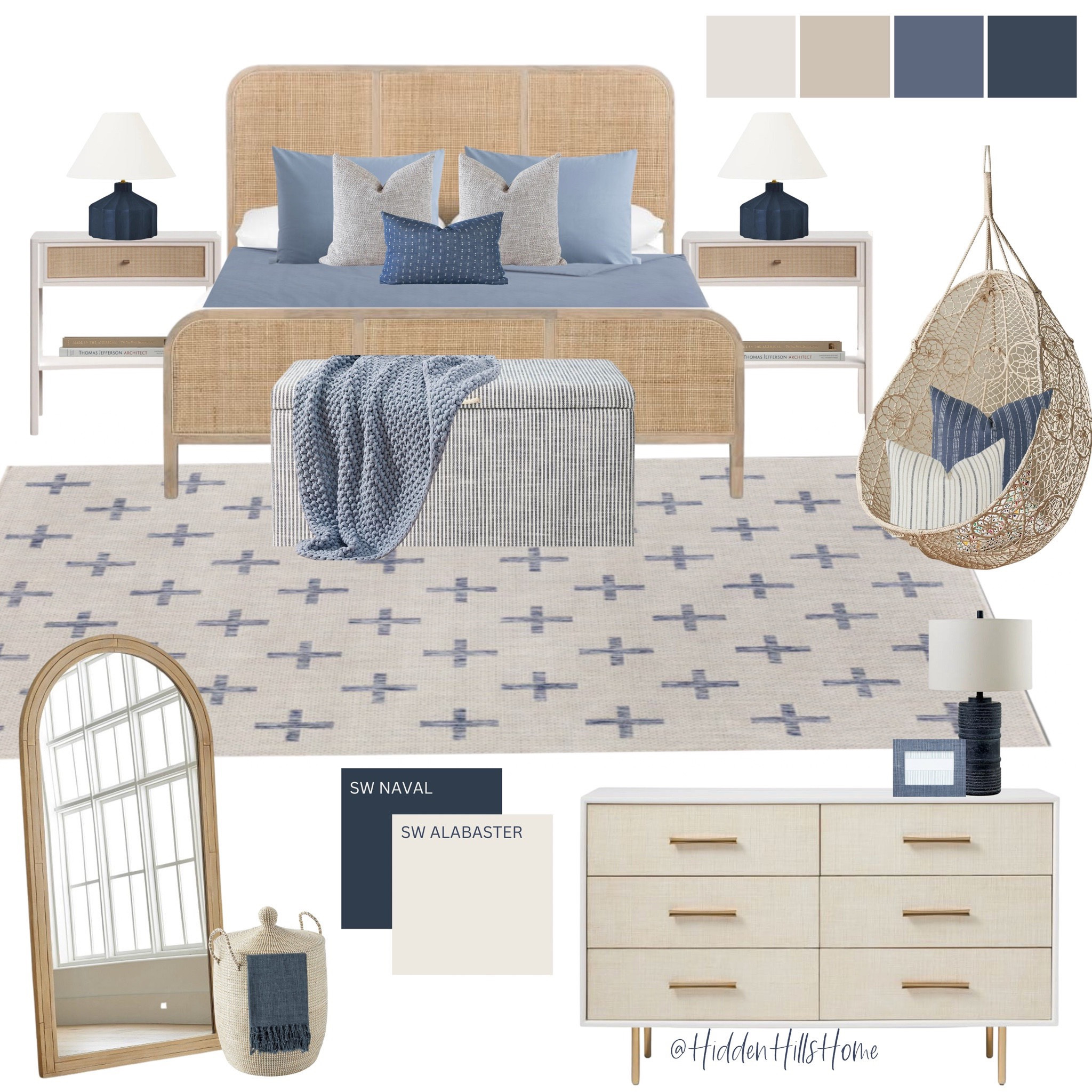 Yvette Woven Bed curated on LTK