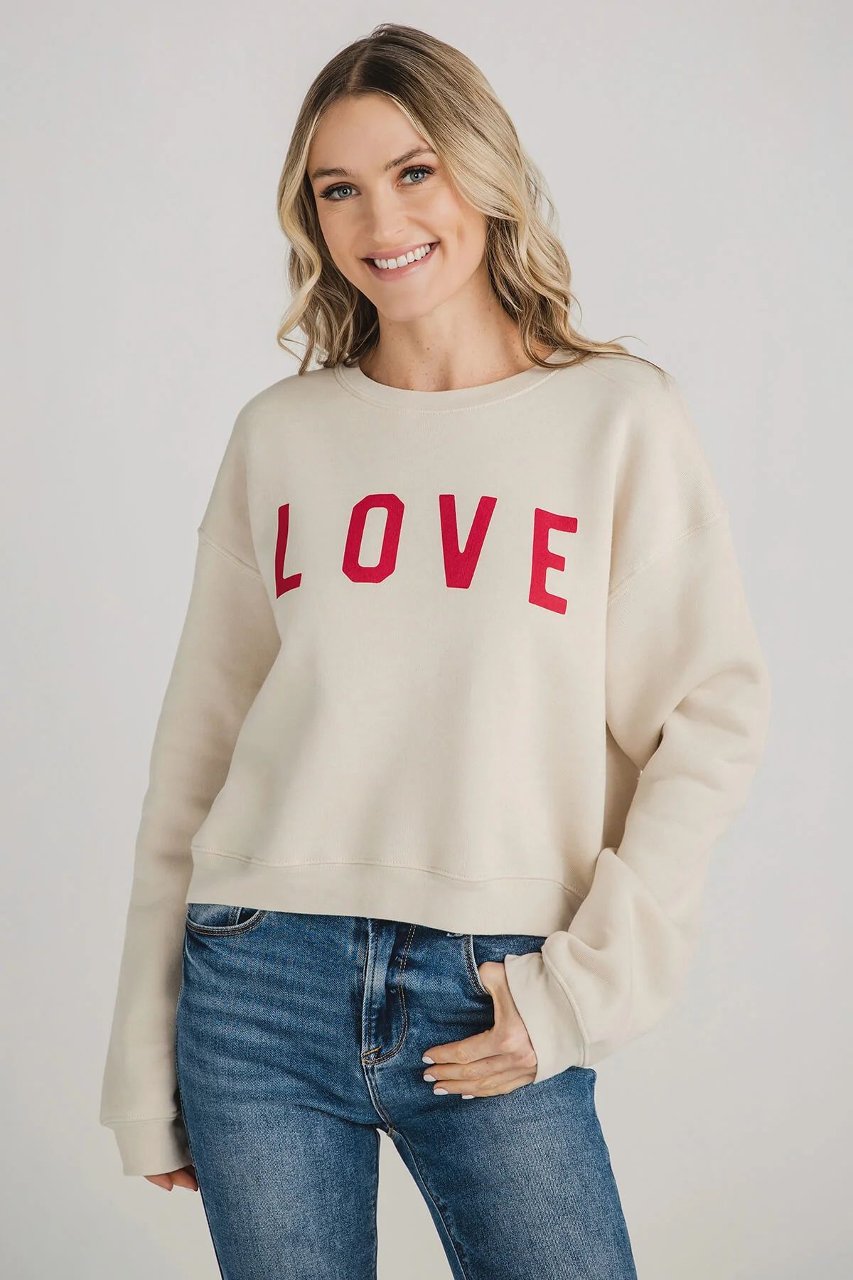 Oat Collective Love Sweatshirt curated on LTK