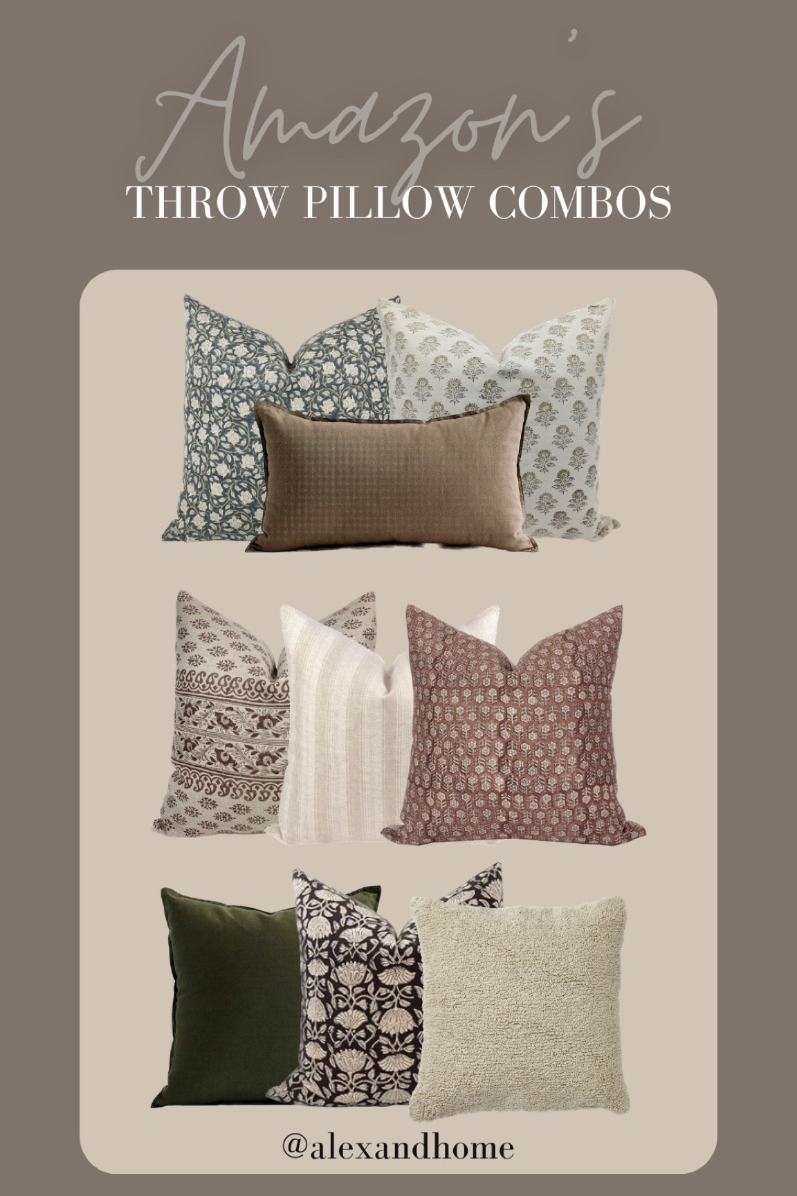 Amazon Throw Pillow Combos curated on LTK