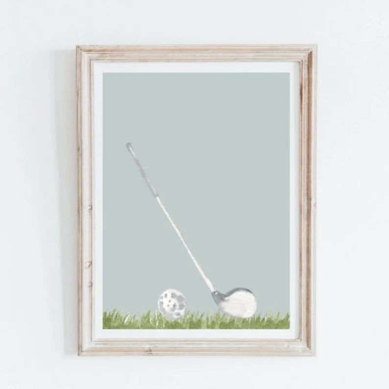 Golf wall art. Golf digital print. … curated on LTK