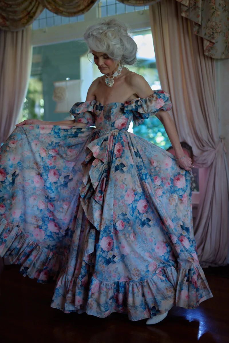 The Chateau Paper Rose Bloom Gown curated on LTK