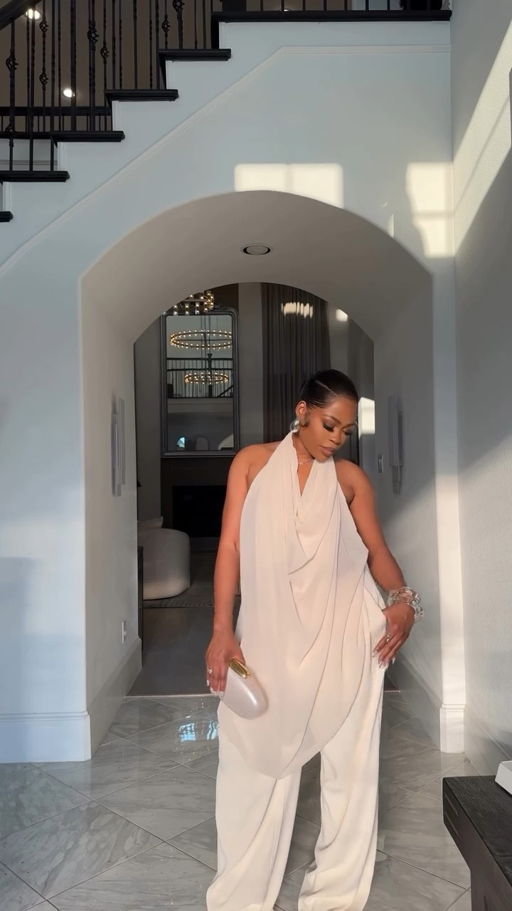 MUSERA Chiffon Extreme Cowl Neck … curated on LTK