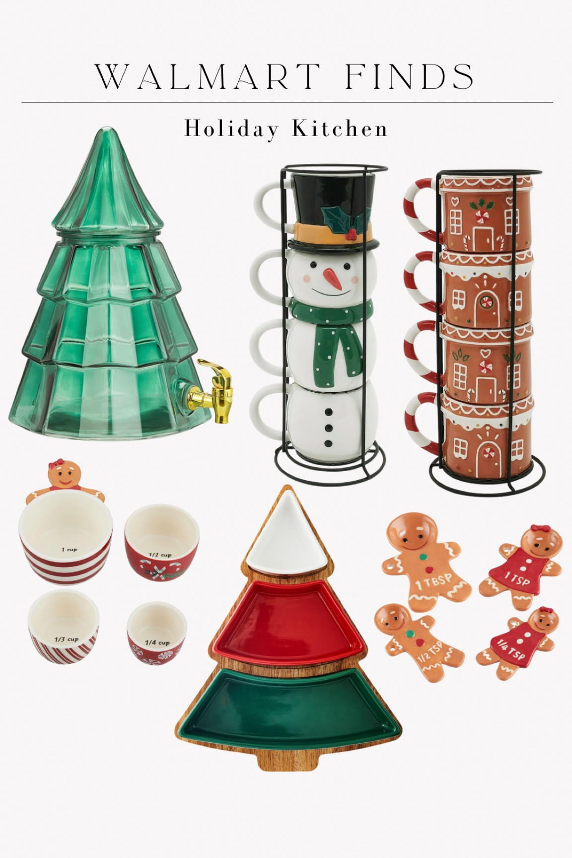 Holiday Time 4-Piece Gingerbread … curated on LTK