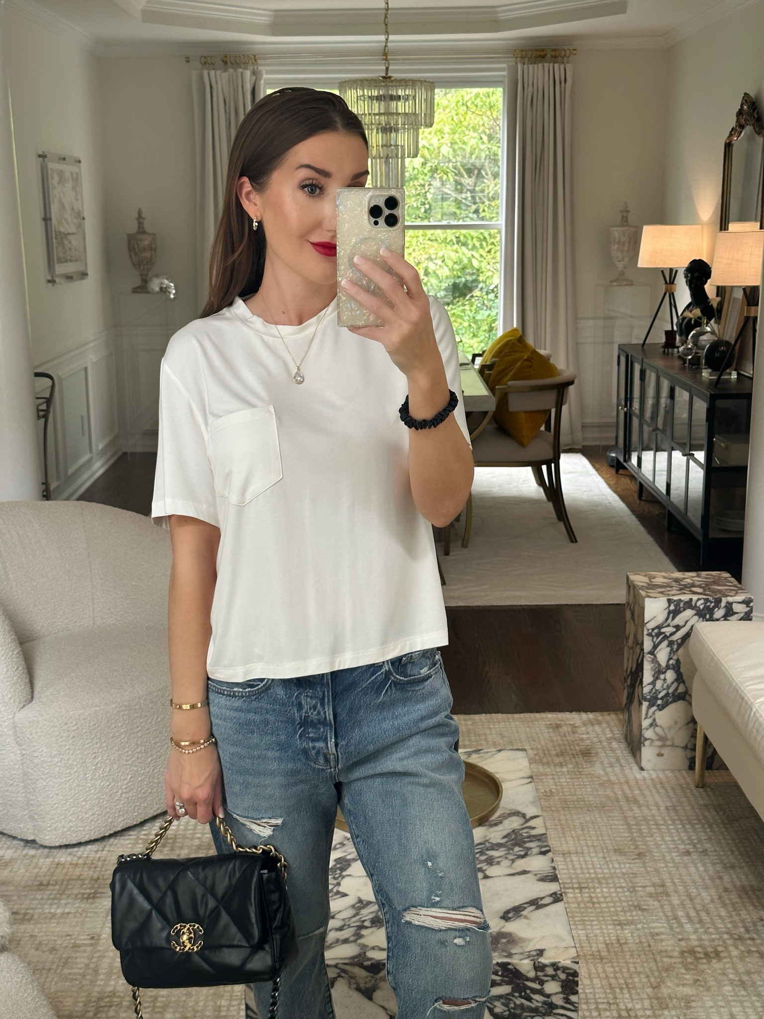 Basic Pocket Tee curated on LTK