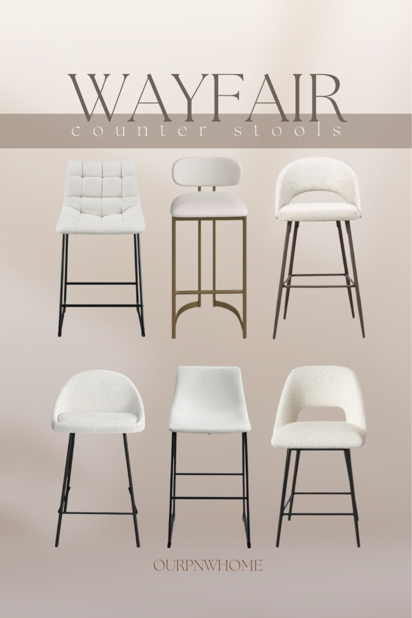 Renfield Bar & Counter Stool (Set … curated on LTK