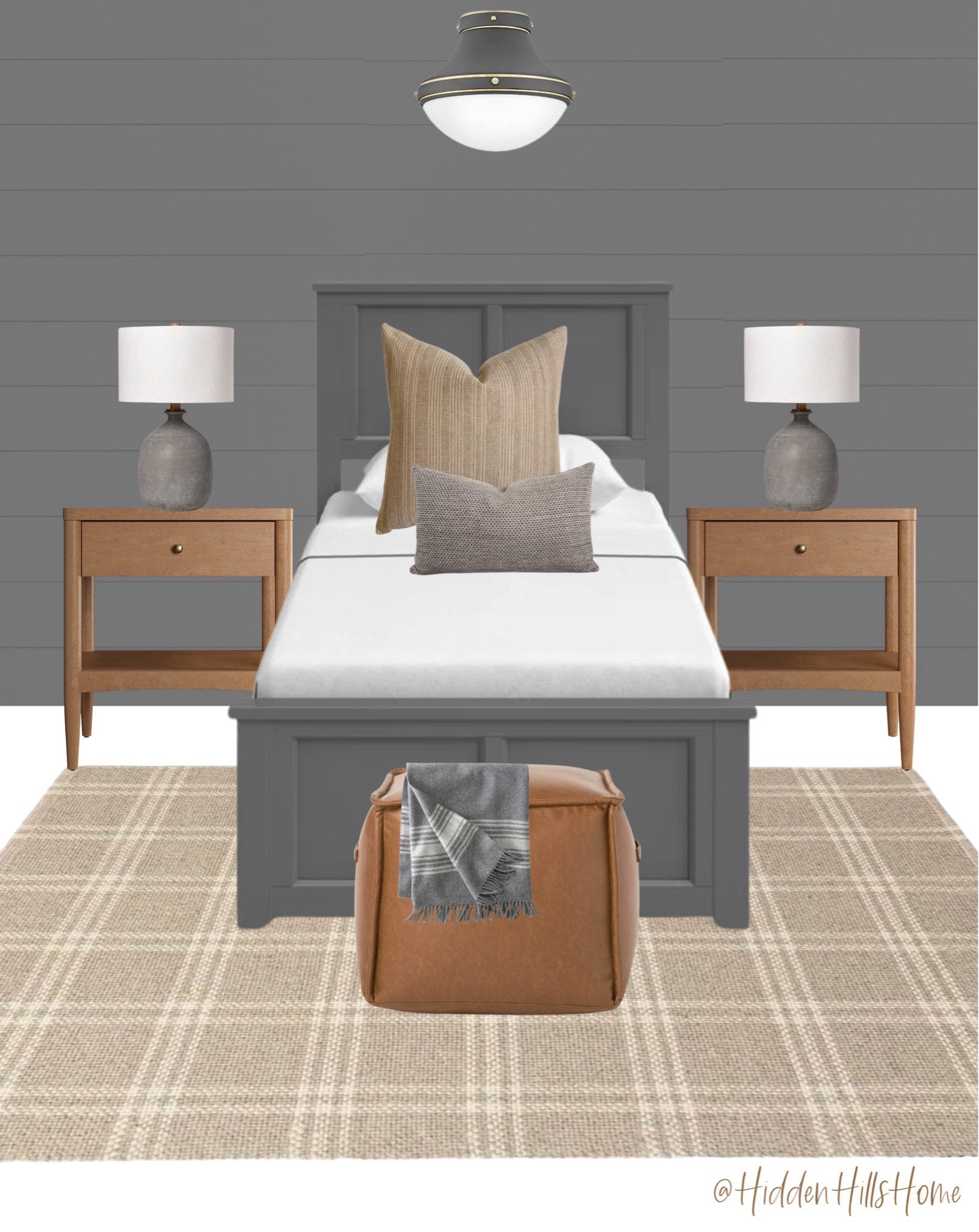 Henrichs Solid Wood Panel Bed by … curated on LTK